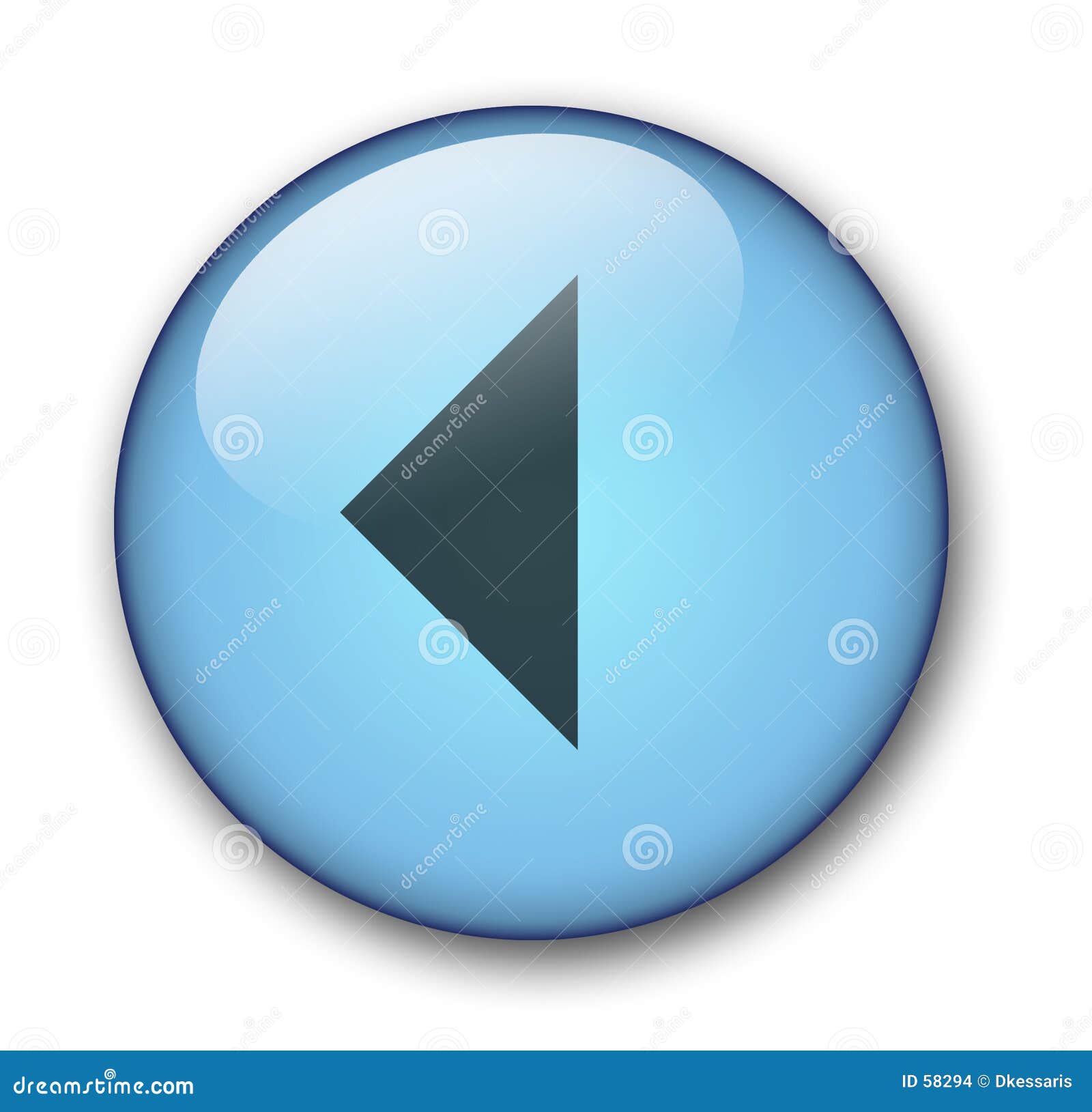 Aqua web button stock illustration. Illustration of round - 58294