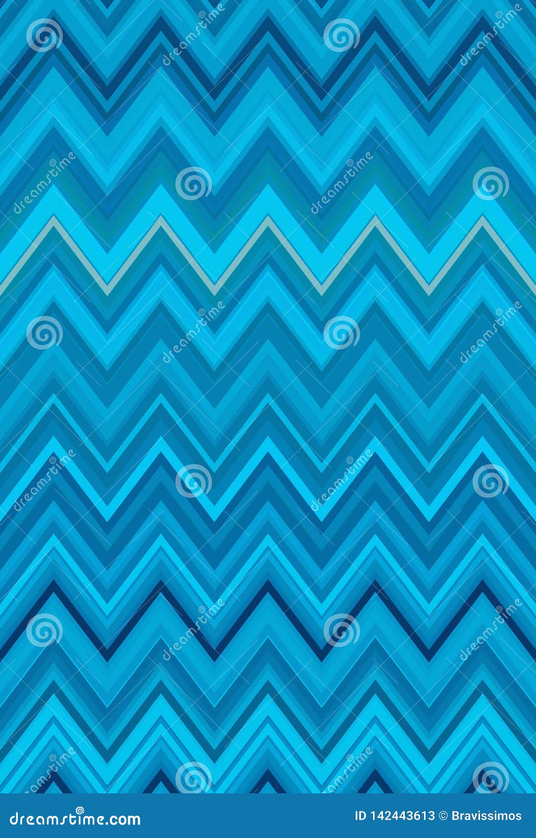 Aquamarine Chevron Zigzag Turquoise Pattern. Texture Stock Illustration ...