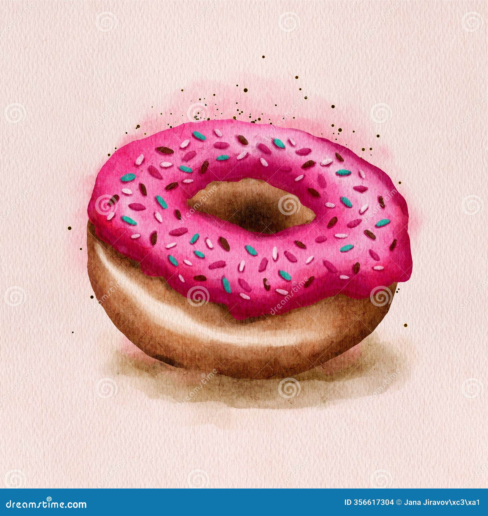 Sweet Donut Font . Letter W Stock Photography | CartoonDealer.com #156602732