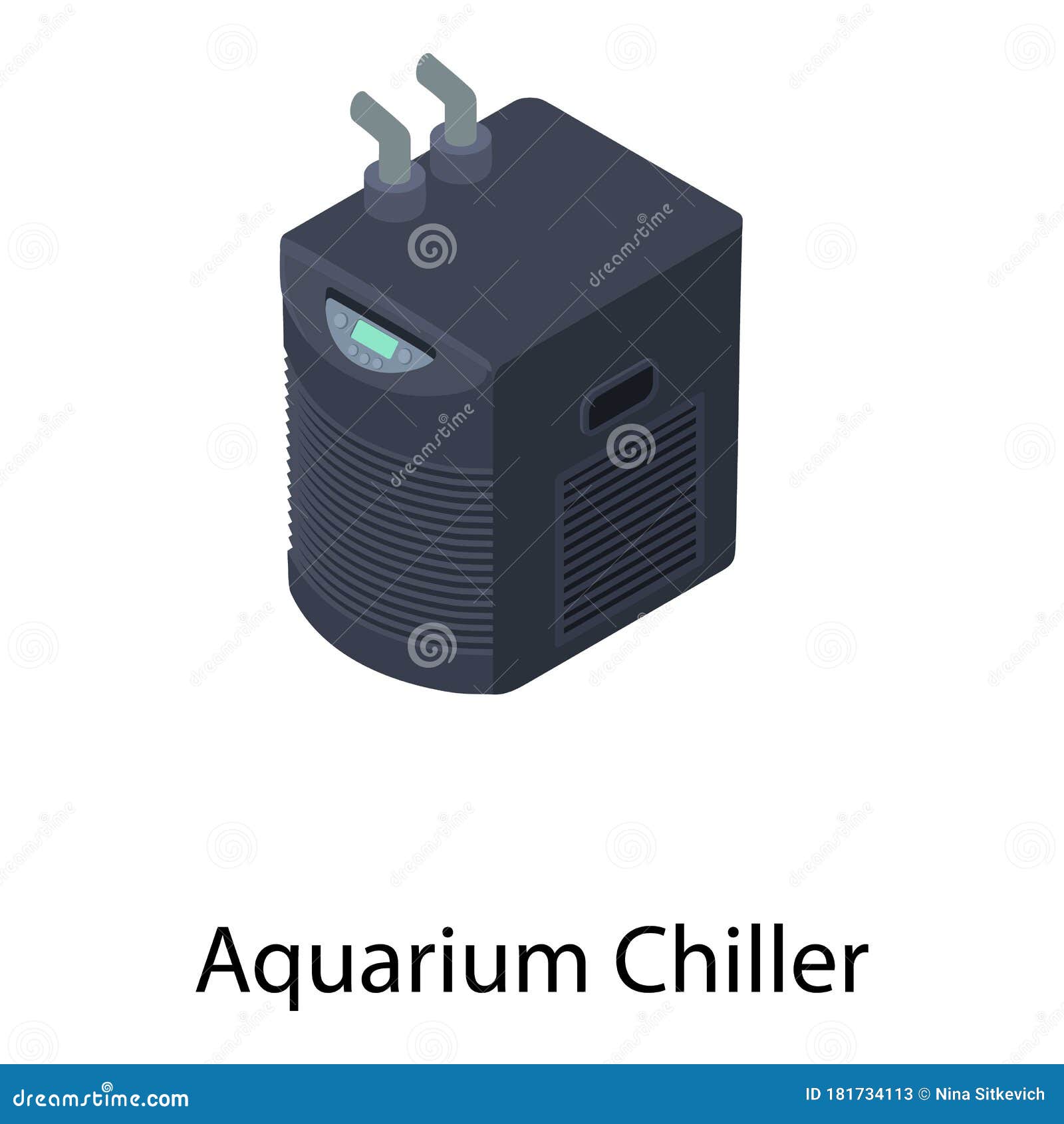 Chiller Icon Vector Isolated On White Background, Chiller Sign , Line ...