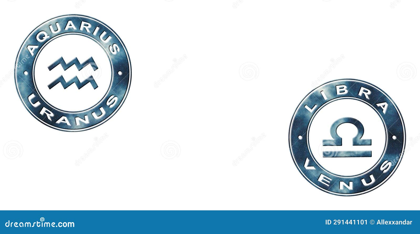 Aquarius and Libra Compatibility Stock Illustration - Illustration of ...