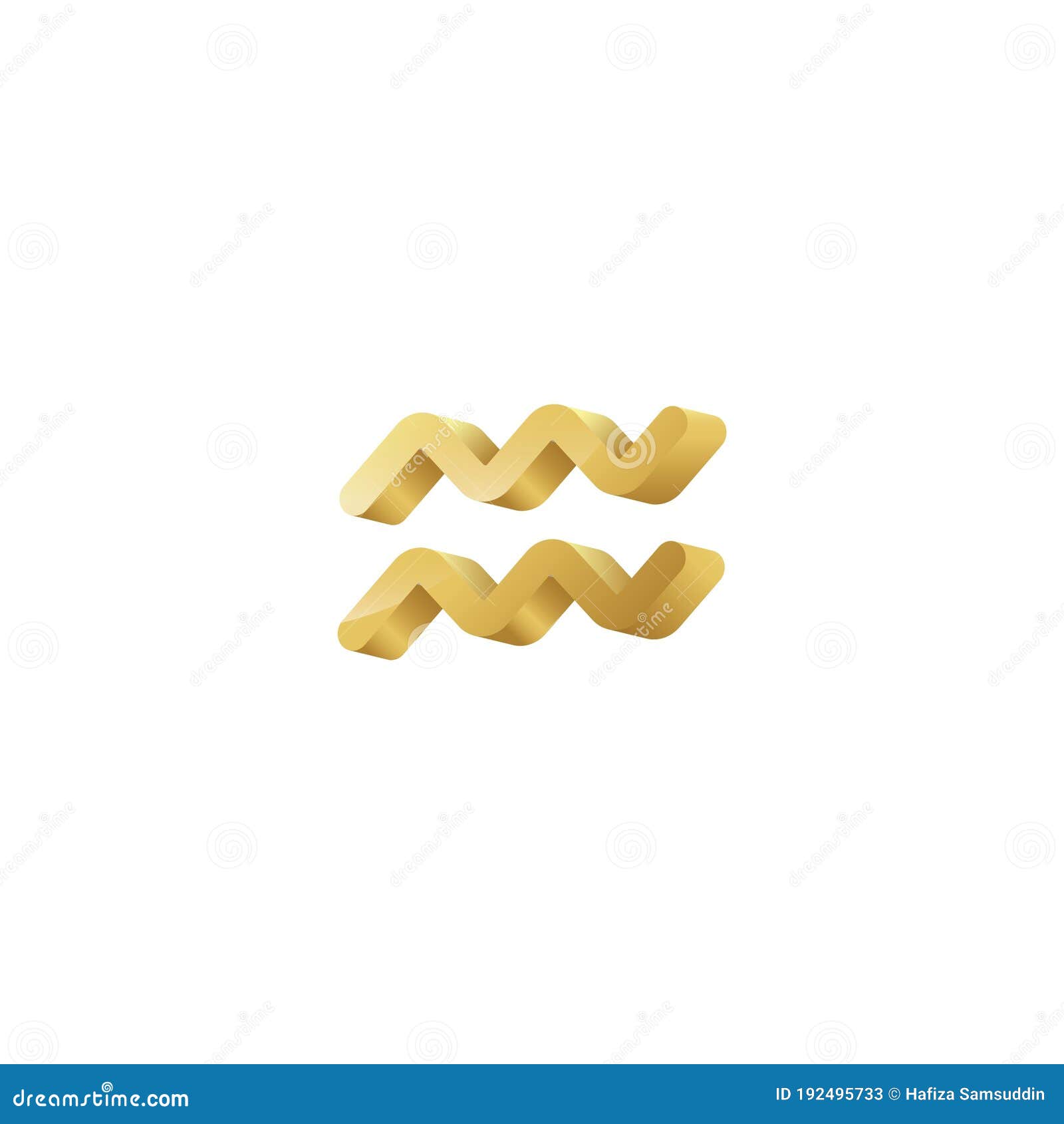 Aquarius. Vector Illustration Decorative Design Stock Vector ...