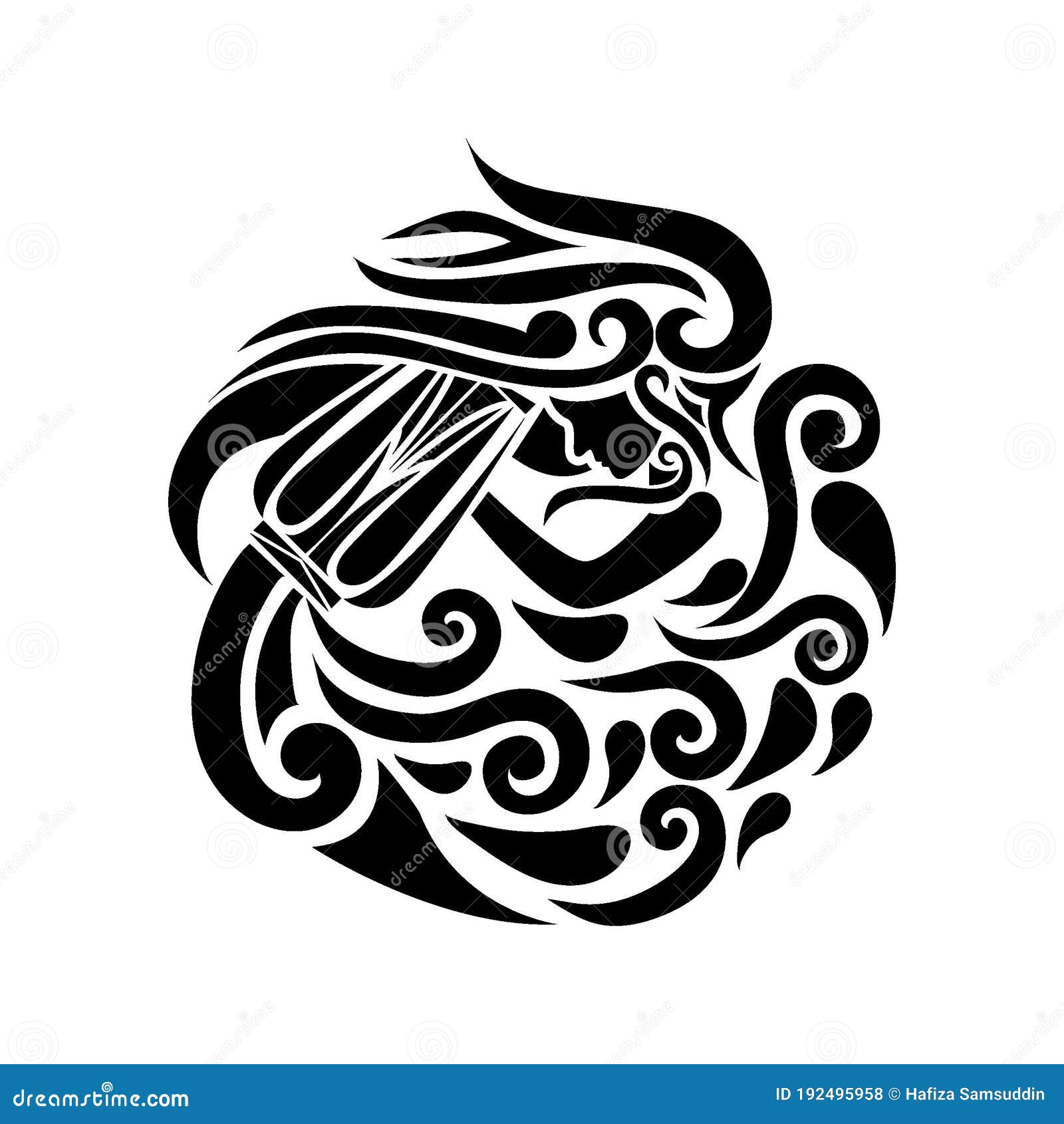 Aquarius. Vector Illustration Decorative Design Stock Vector ...
