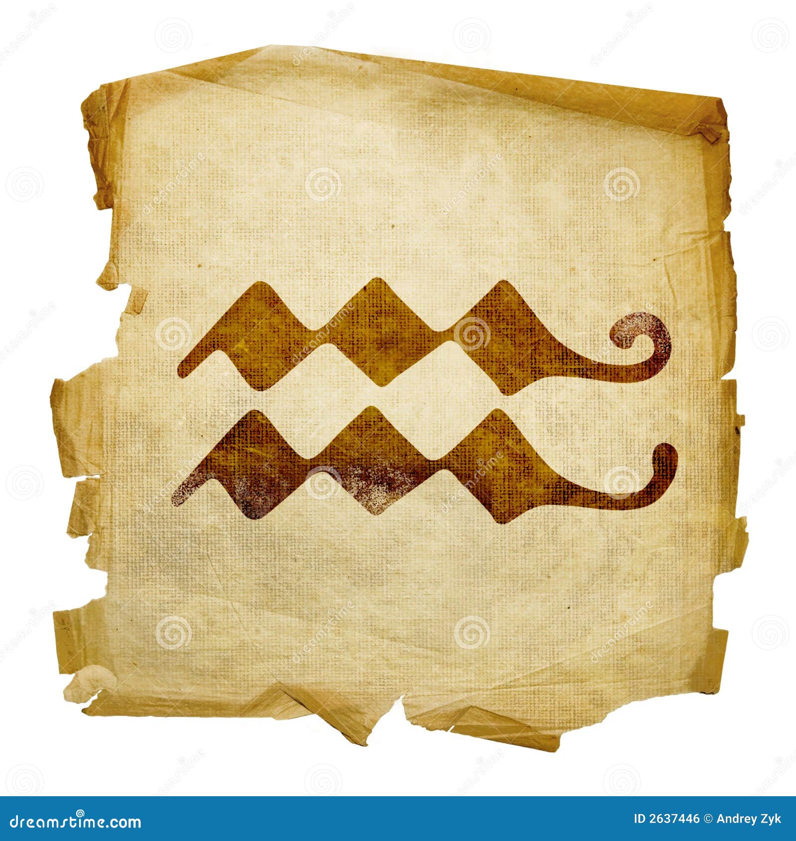 Aquarius Zodiac Icon Stock Illustration Illustration Of Icon 2637446
