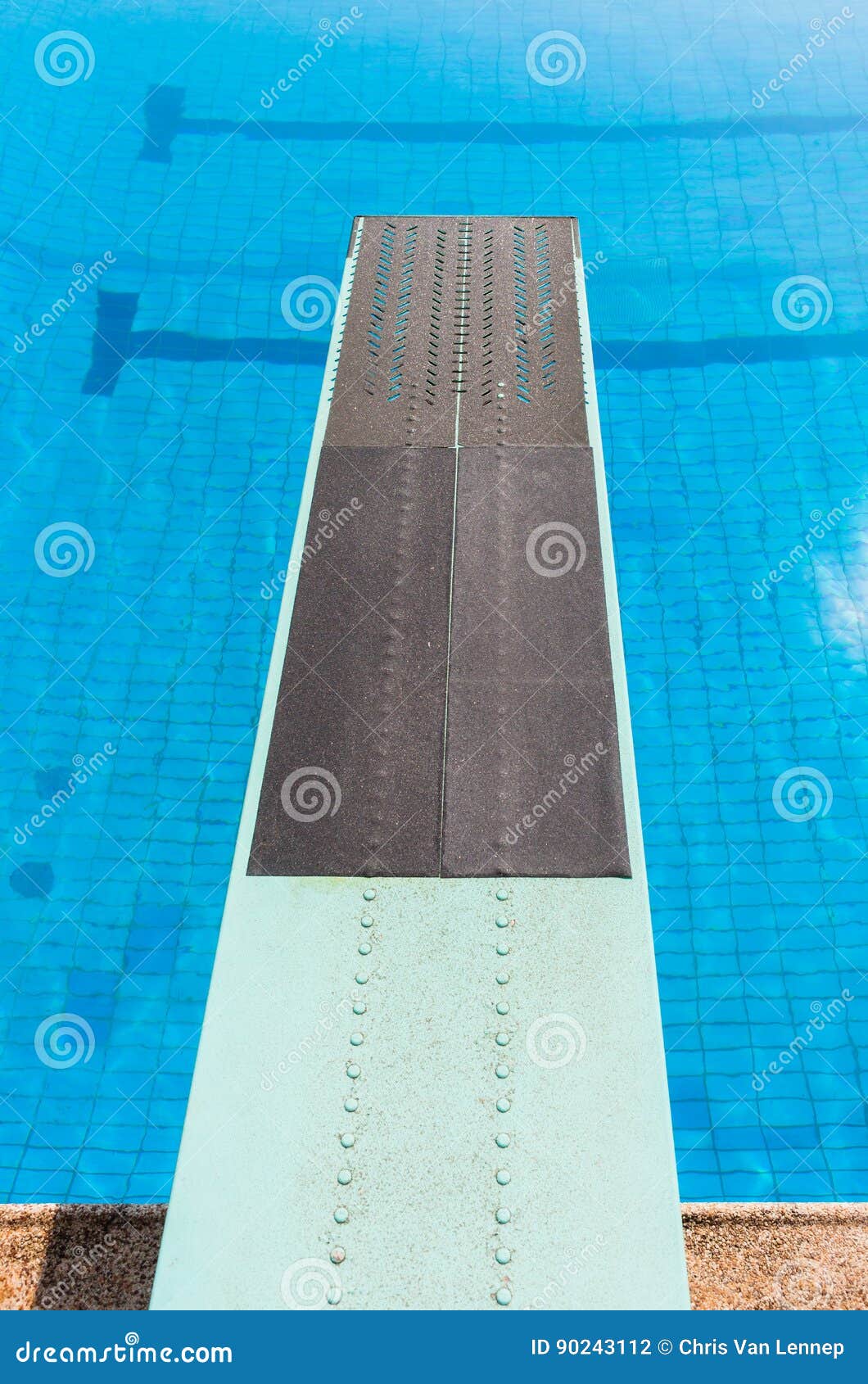 Aquatic Divers Board Pool stock photo. Image of edge - 90243112