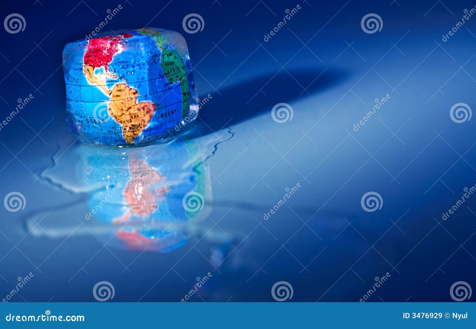 Aquecimento global imagem de stock. Imagem de terra, azul - 3476929
