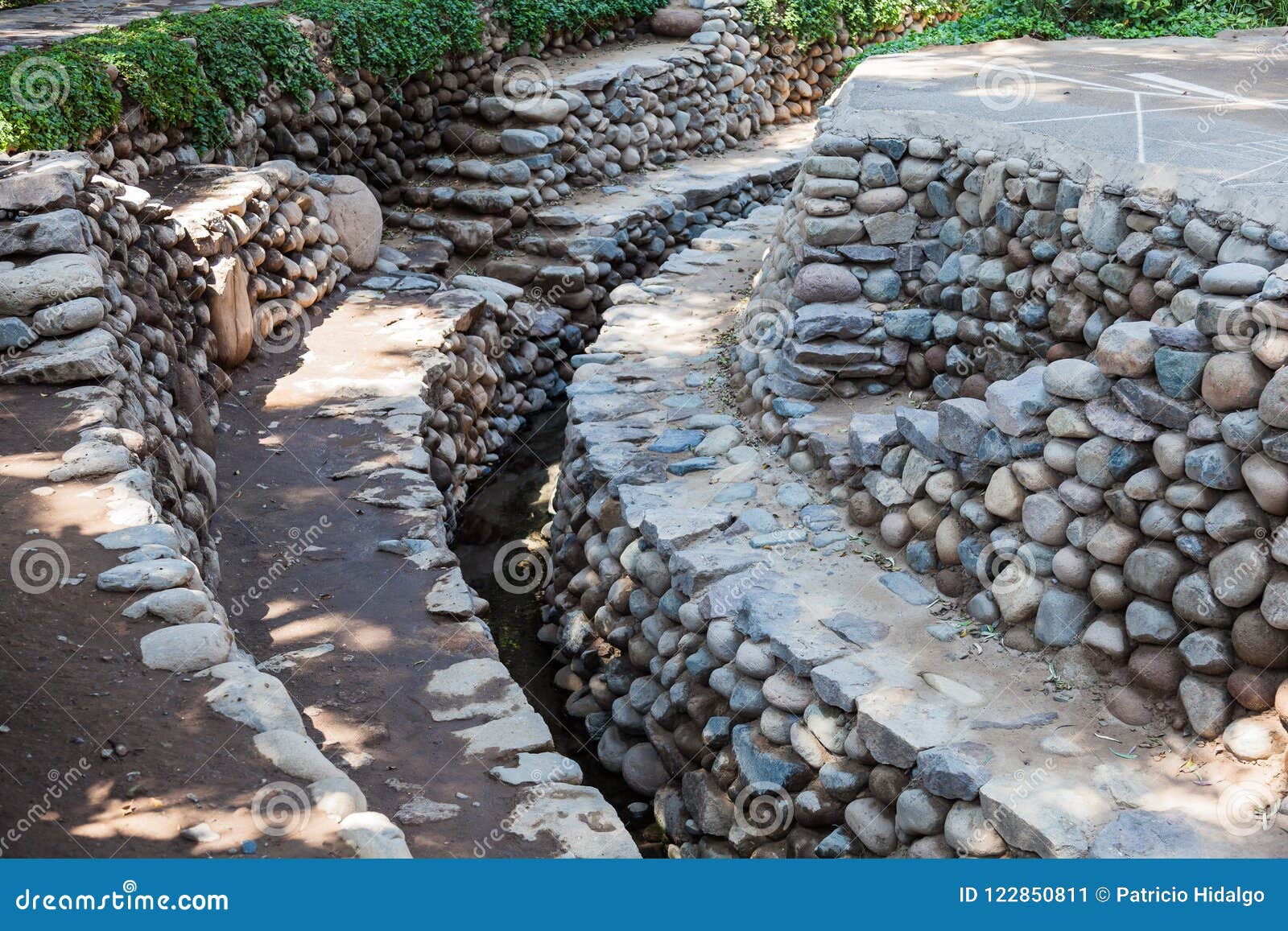 The Puquios Aqueducts In Peru Royalty-Free Stock Image | CartoonDealer ...