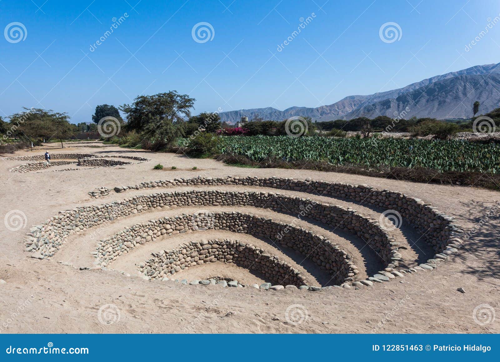 The Puquios Aqueducts In Peru Royalty-Free Stock Image | CartoonDealer ...