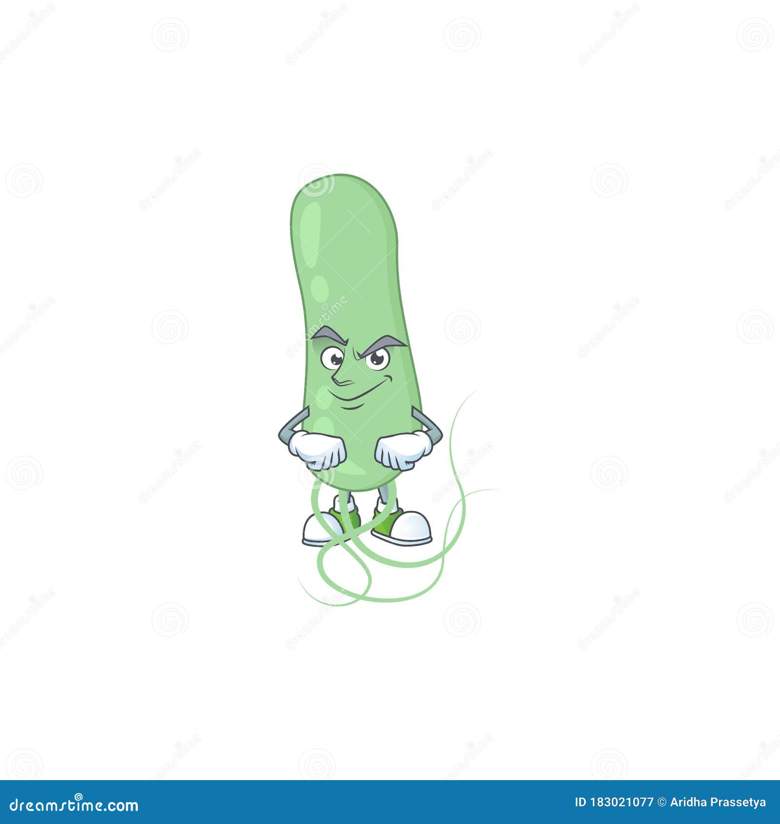 Aquificae Cartoon Character Design with Sneaky Face Stock Vector ...