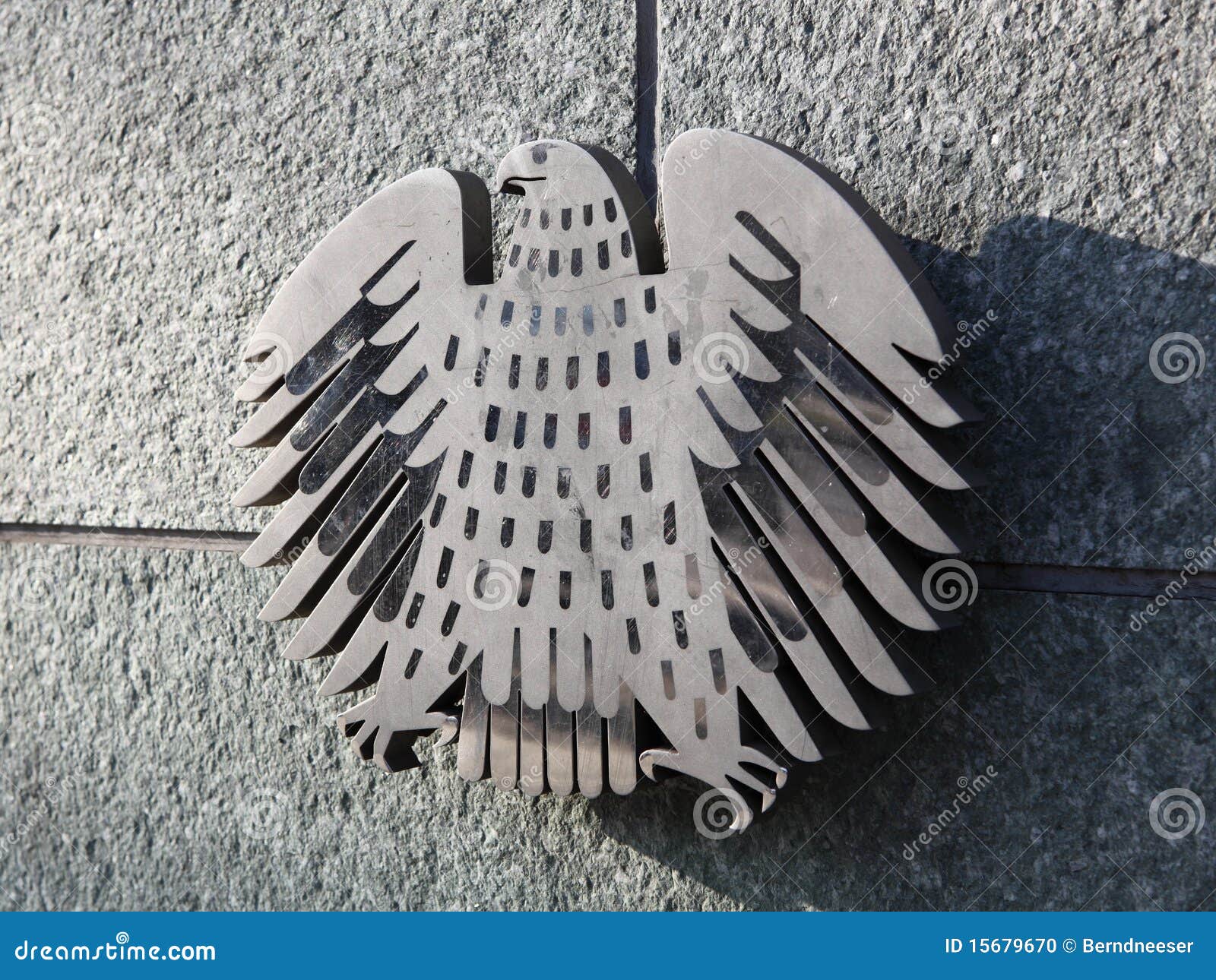 Aquila Federale Della Germania Fotografia Stock - Immagine di germania ...