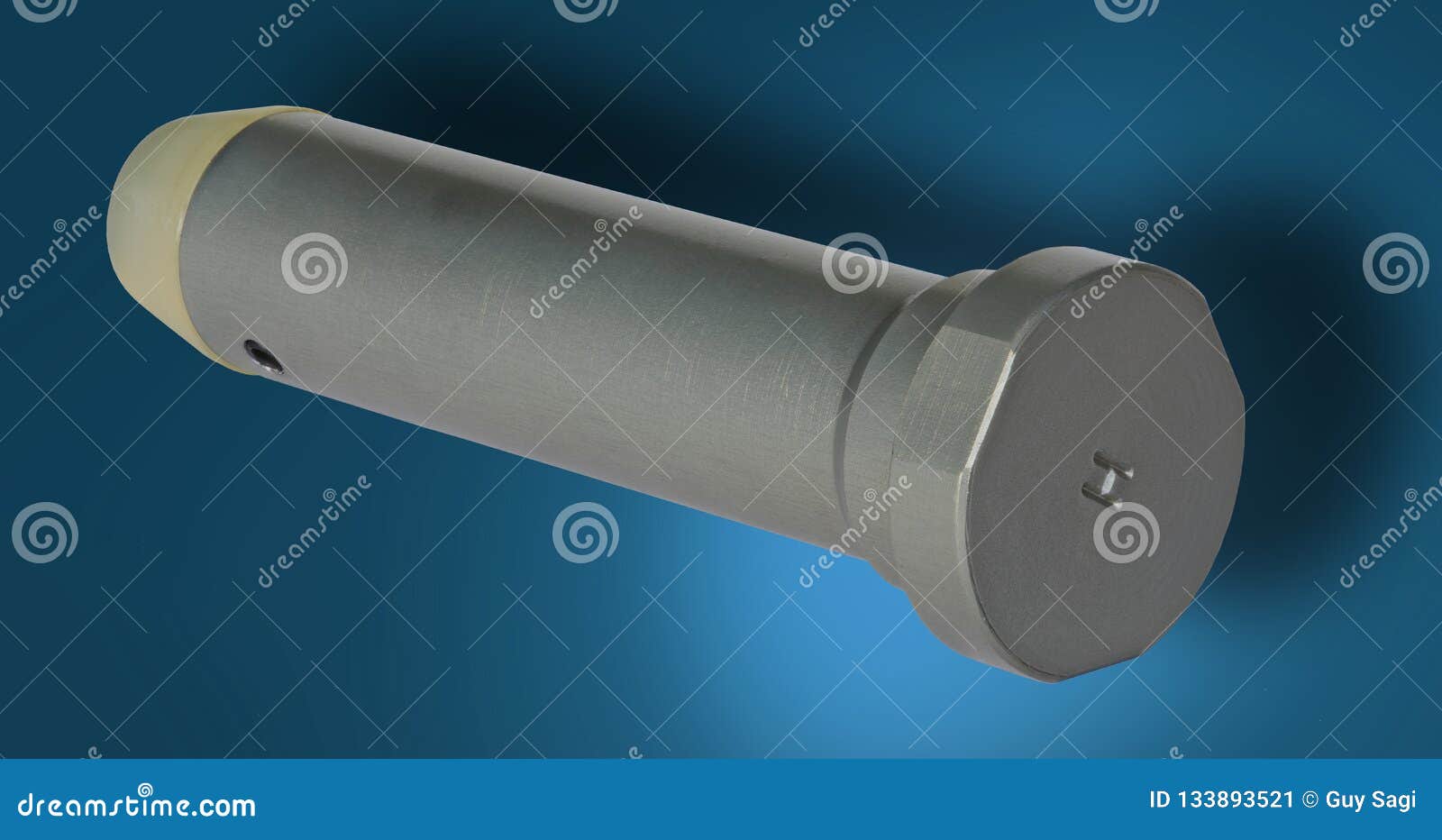 AR-15 buffer weight stock image. Image of weapon, blue - 133893521
