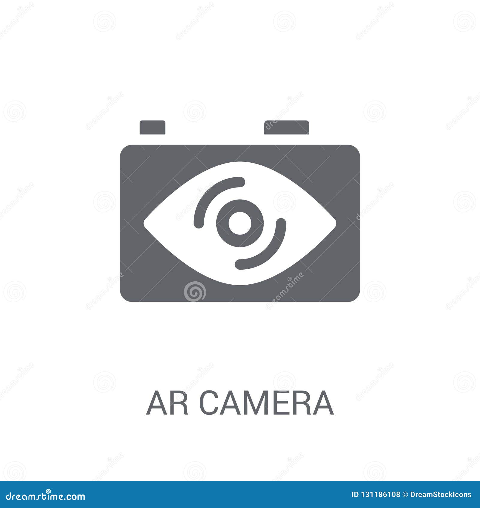 Ar Camera Icon. Trendy Ar Camera Logo Concept on White Background from ...
