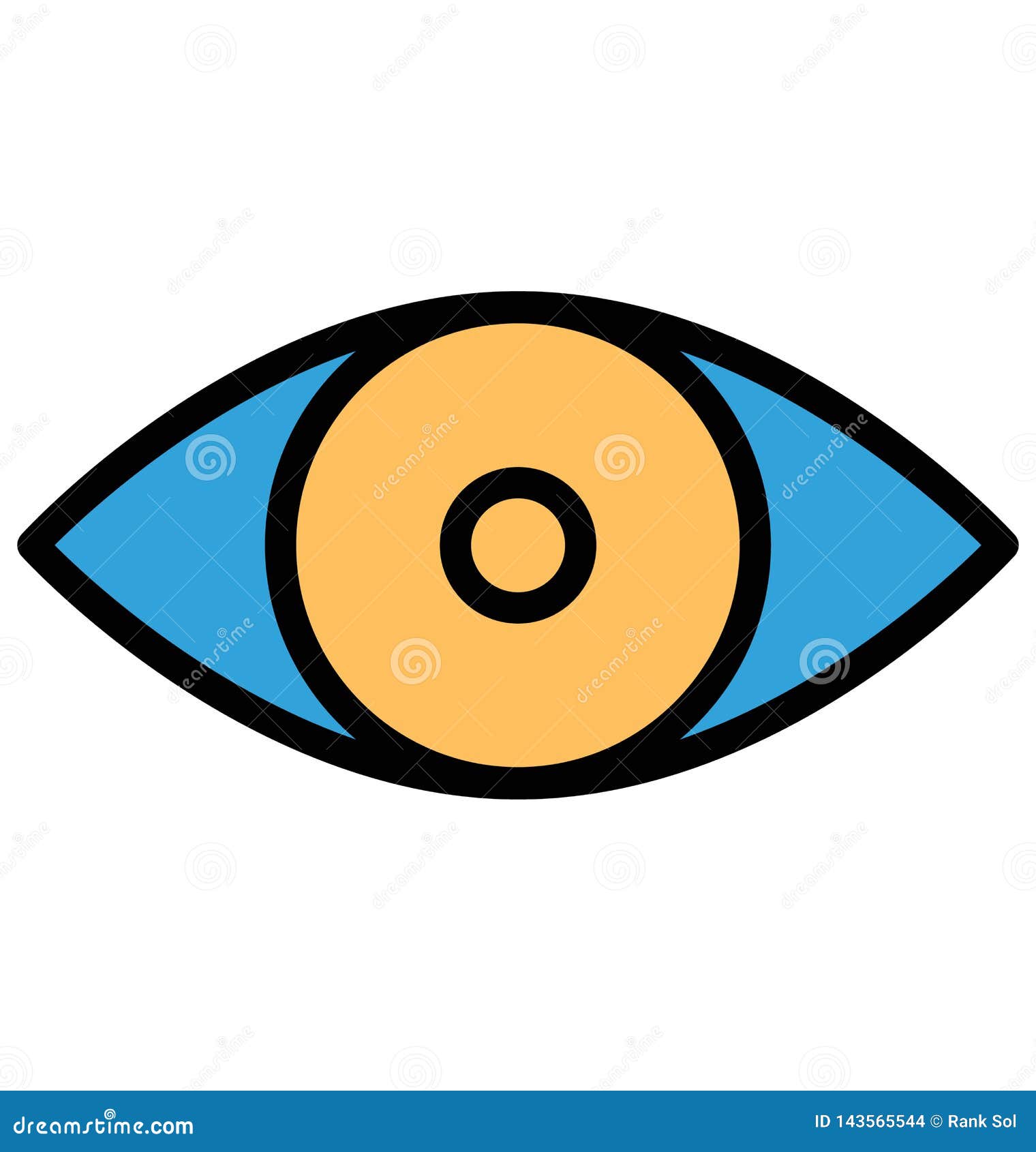 Ar Contact Lenses Isolated Vector Icon Which Can Easily Modify Or Edit