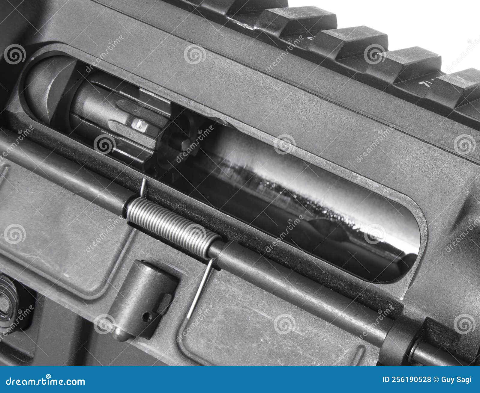AR-15 with No Ammo in the Chamber Stock Photo - Image of unloaded ...