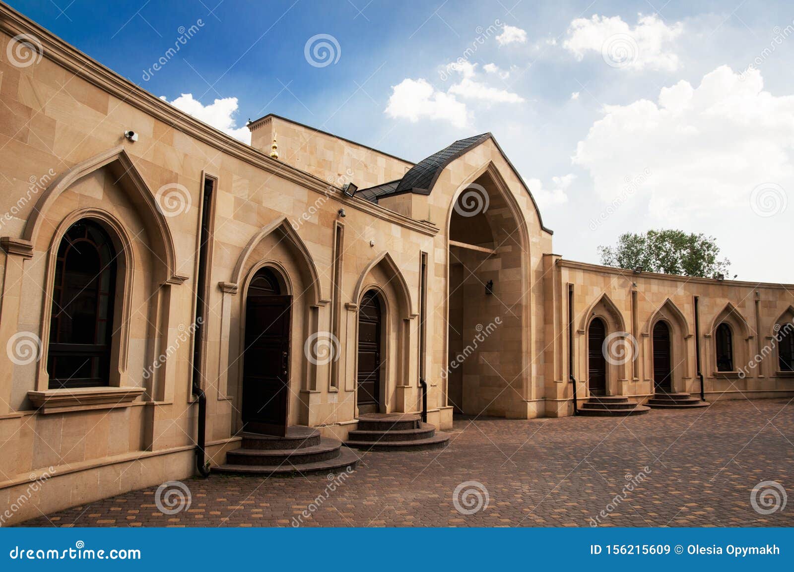 The Ar-Rahma Mosque, Mercy Mosque, Kyiv, Ukraine Stock Image - Image of ...
