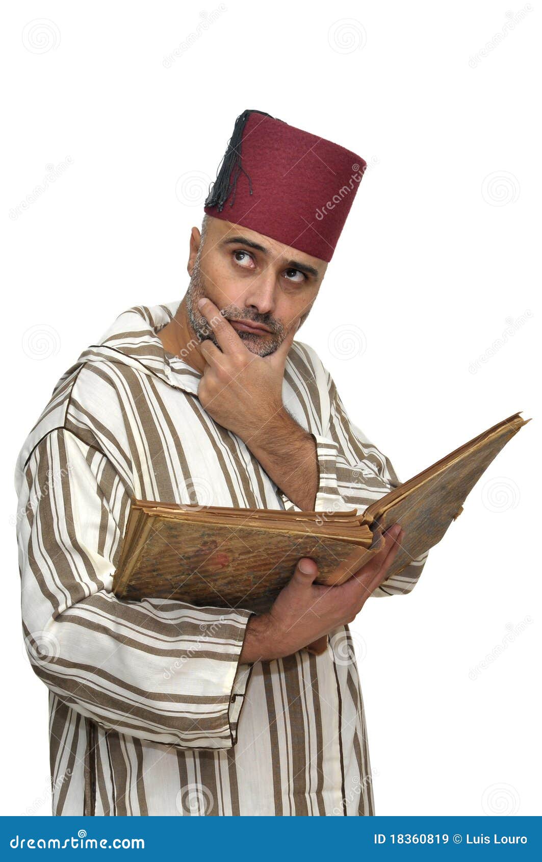 Arab stock image. Image of clothing, portrait, isolated - 18360819