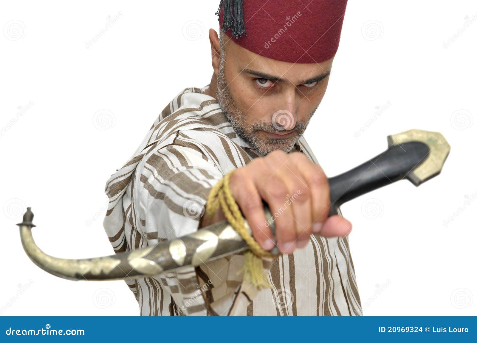Arab stock photo. Image of fashion, dagger, facial, islamic - 20969324