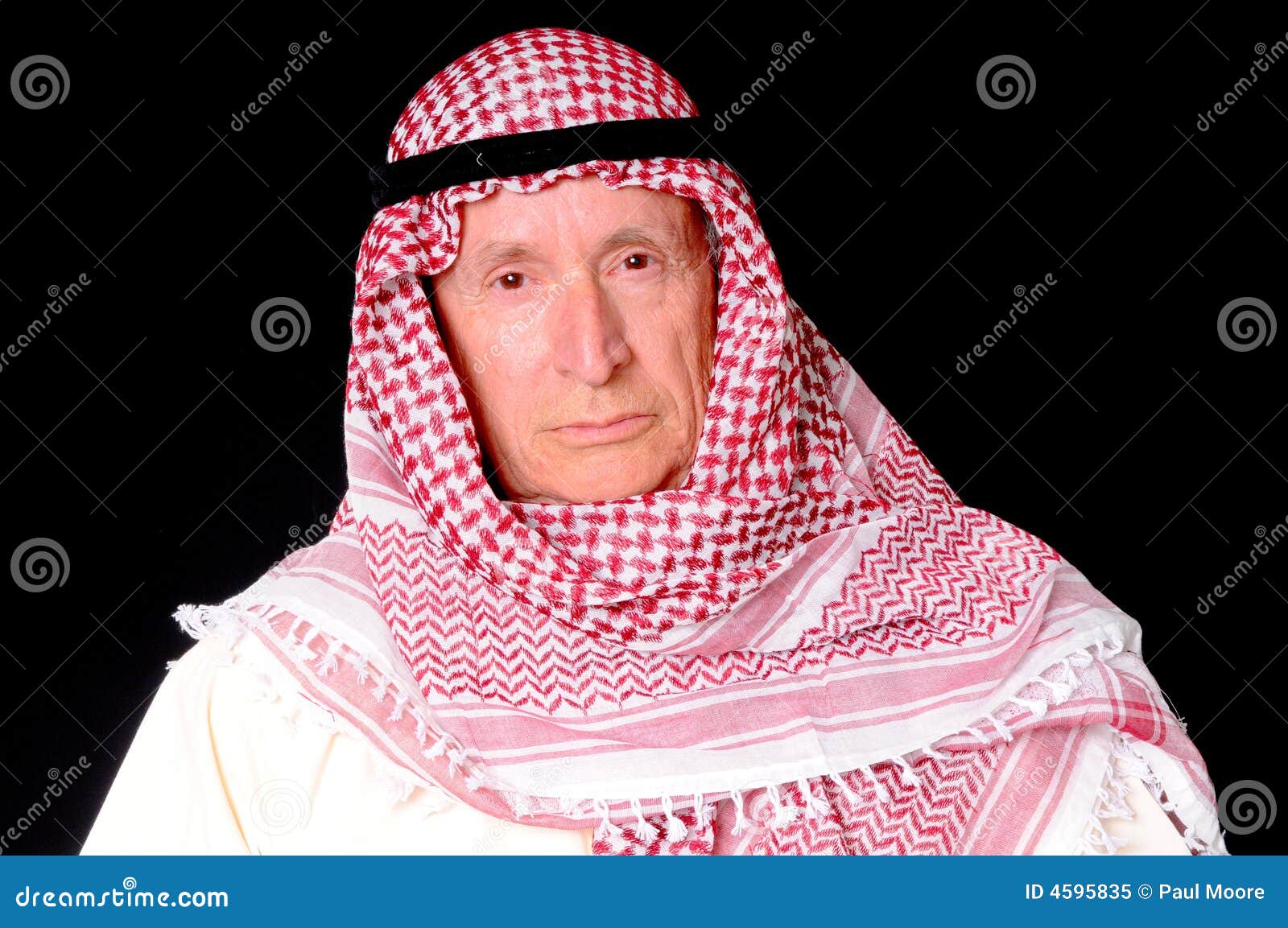 Arab stock image. Image of fierce, isolated, east, arab - 4595835