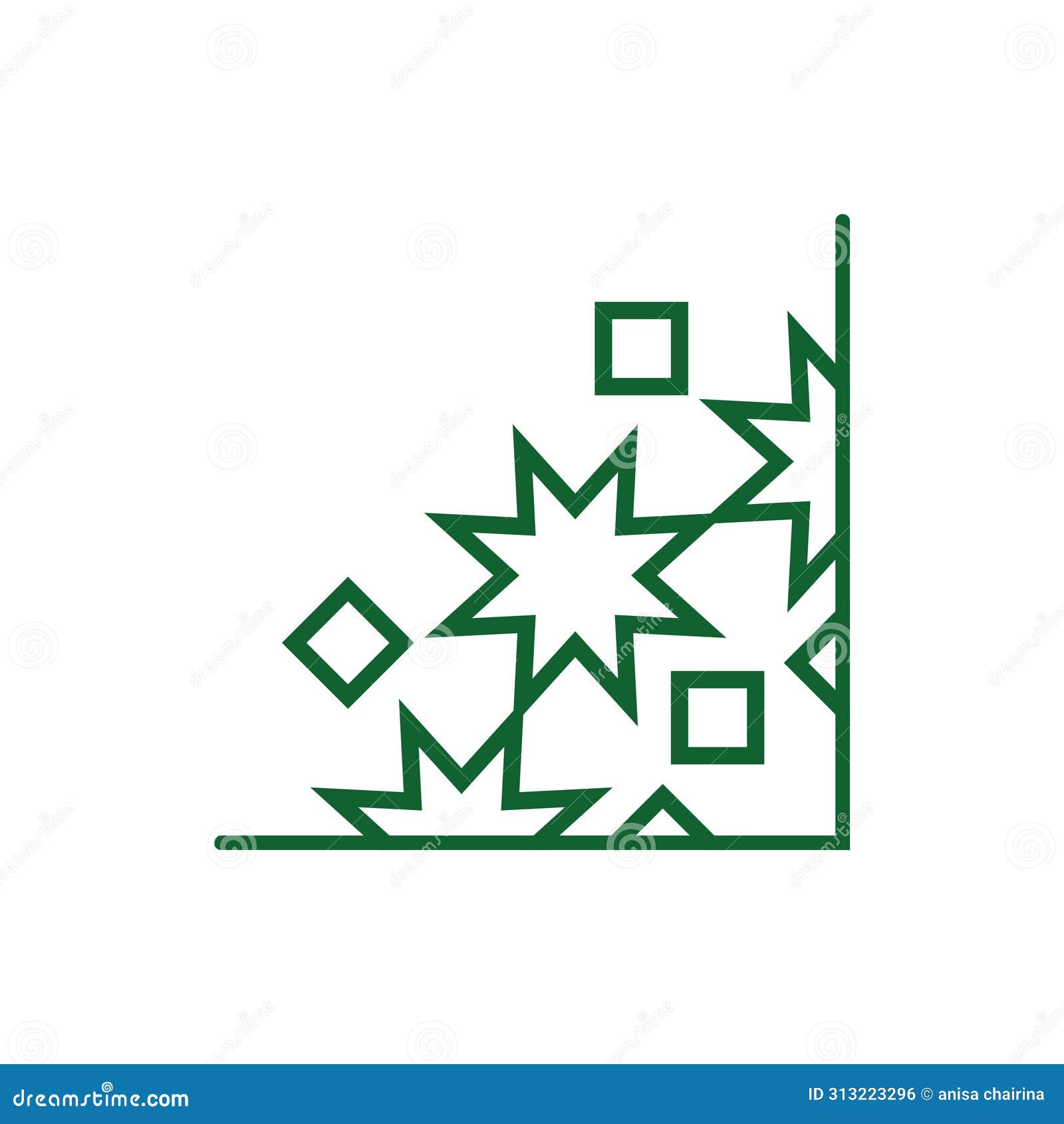 Arab American Heritage Month Mosaic Design Element Frame Stock ...