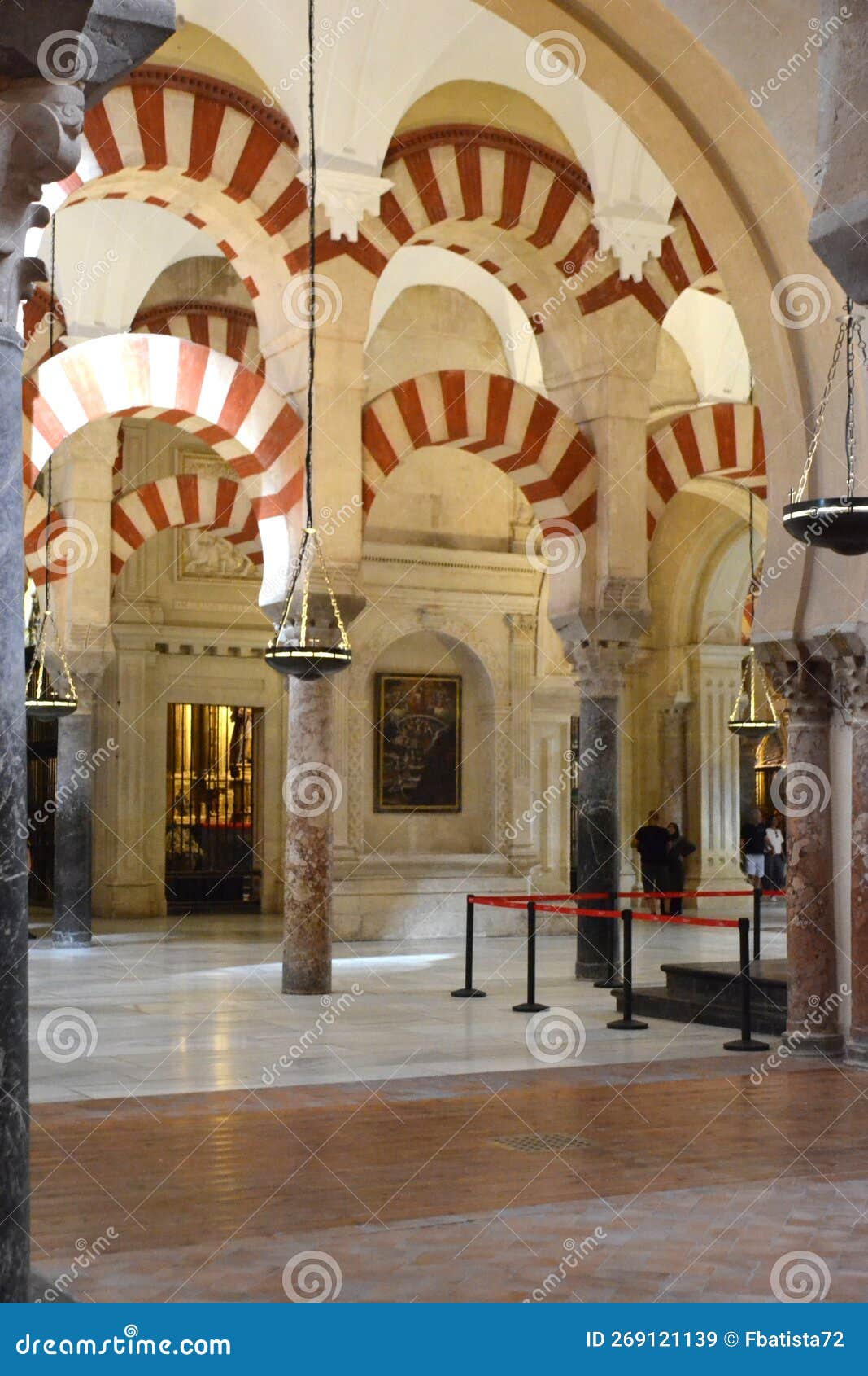 Arab Arches and Columns Inside the Mosque of Cordoba, 2020 Editorial ...