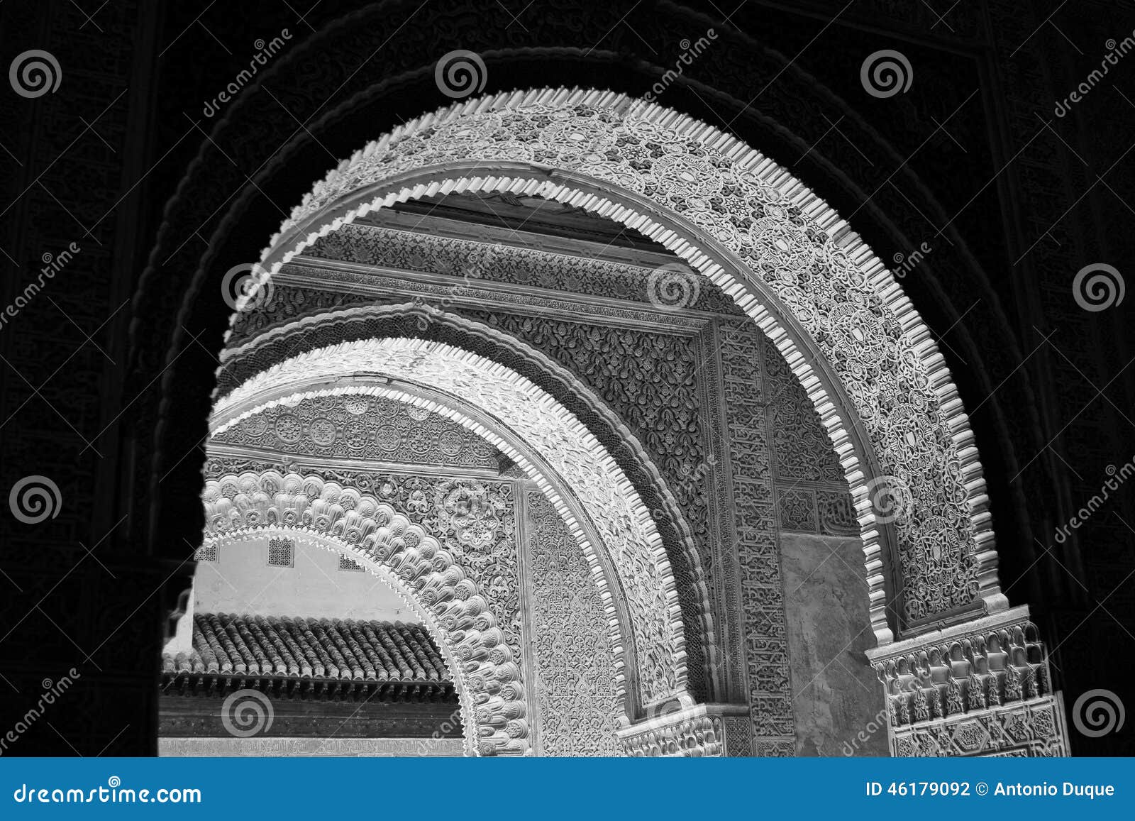 Arab arches stock photo. Image of arquitecture, door - 46179092