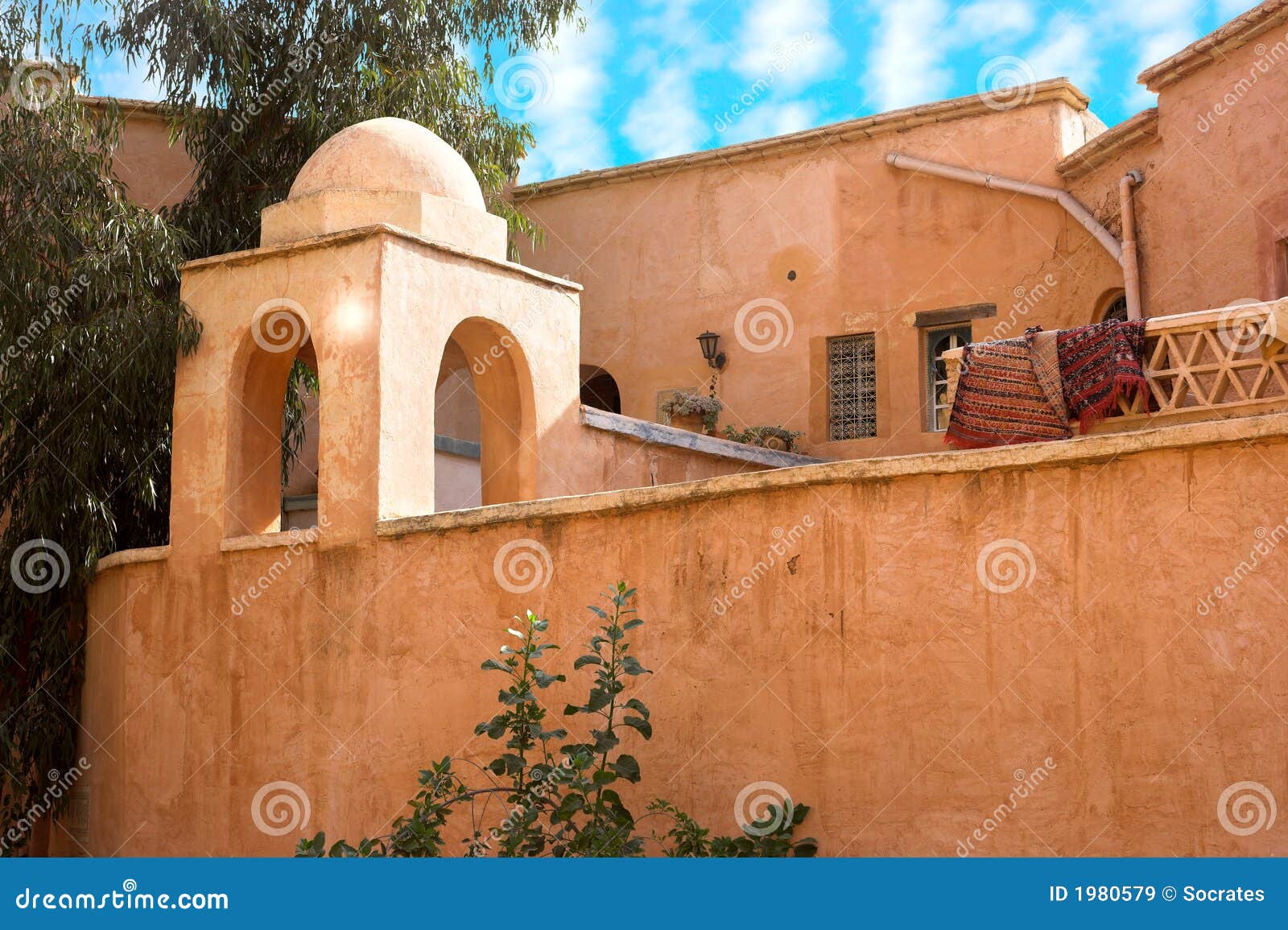 Arab architecture stock image. Image of door, oriental - 1980579