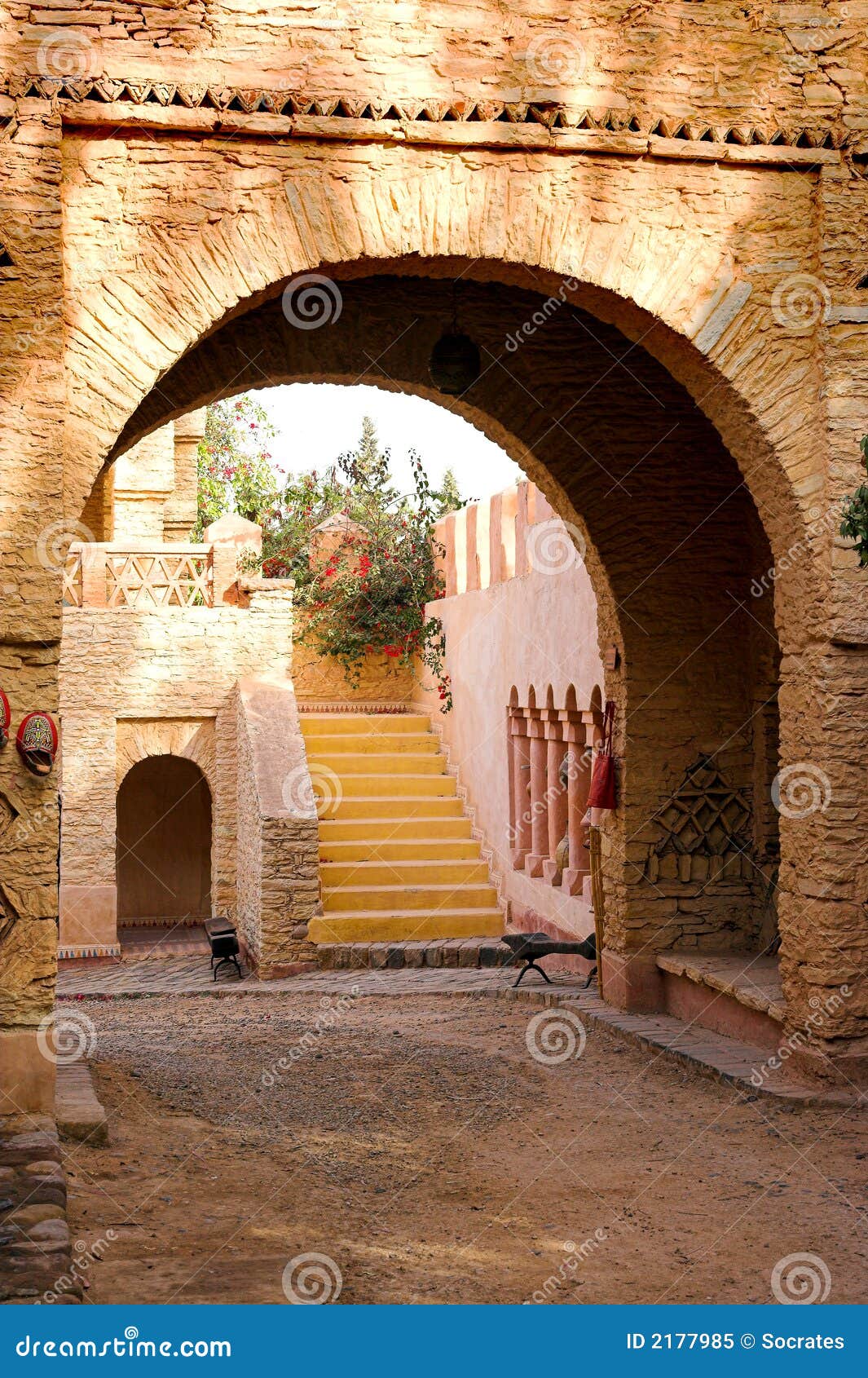 Arab architecture stock image. Image of decoration, medieval - 2177985