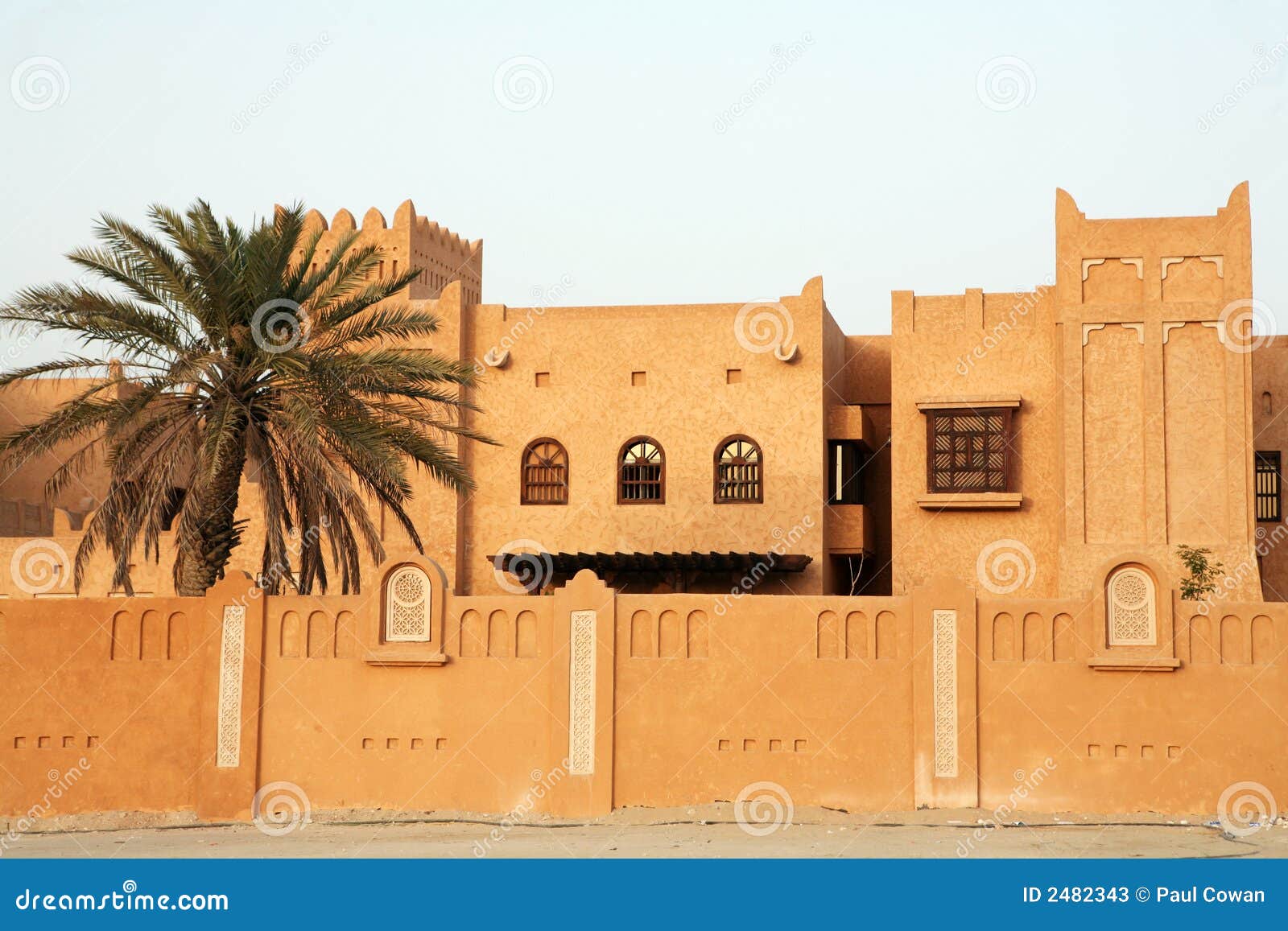 Arab architecture stock image. Image of revival, retro - 2482343
