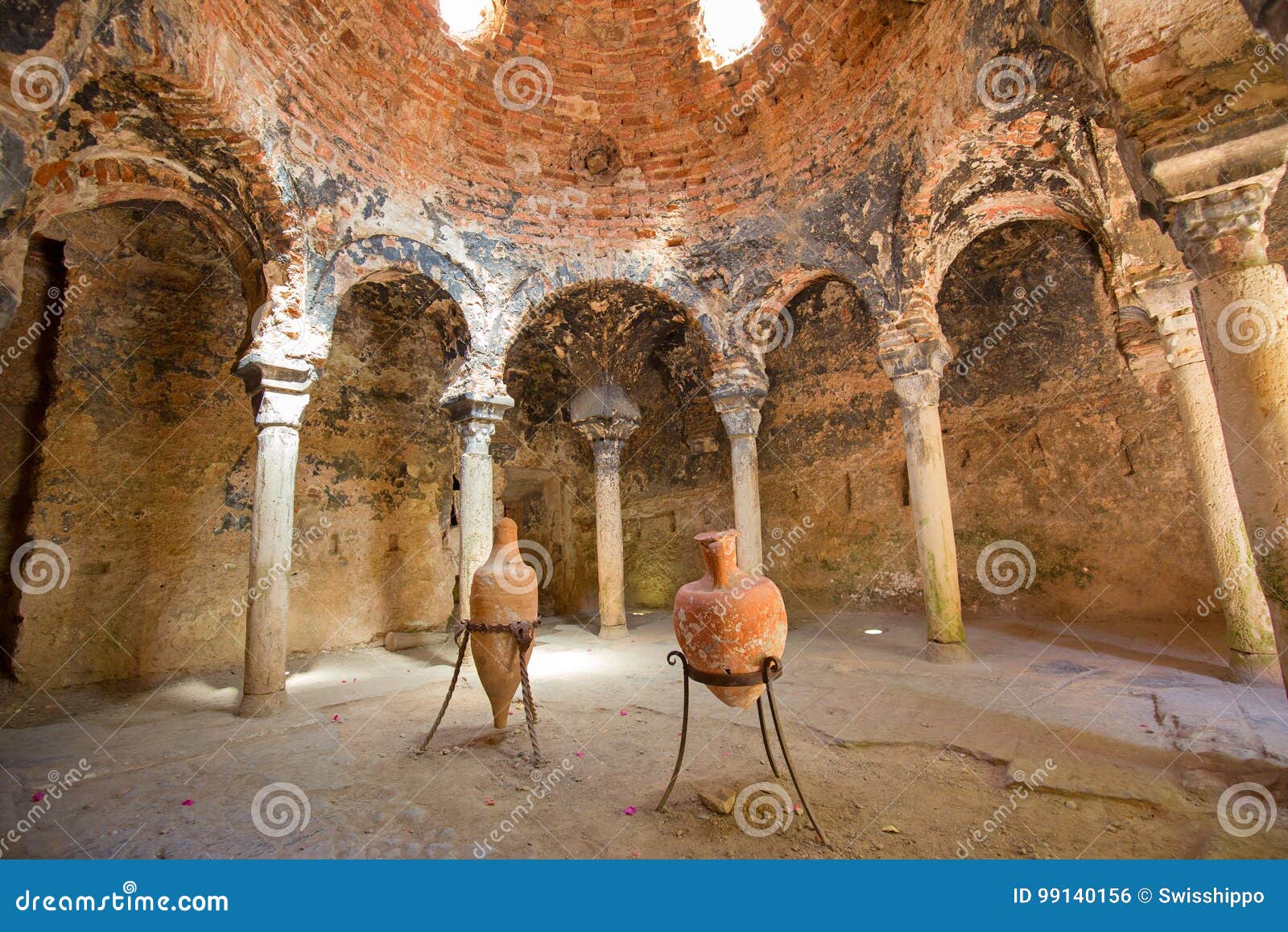 Arab bath stock photo. Image of alhambra, famous, islamic - 99140156