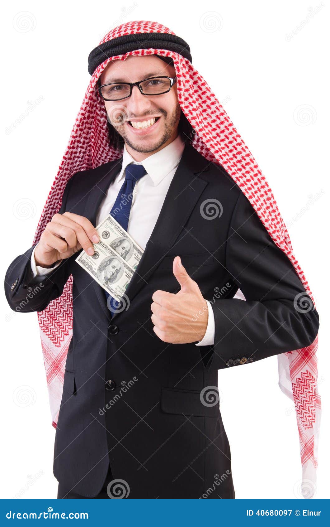Arab businessman stock image. Image of headscarf, ethnic - 40680097