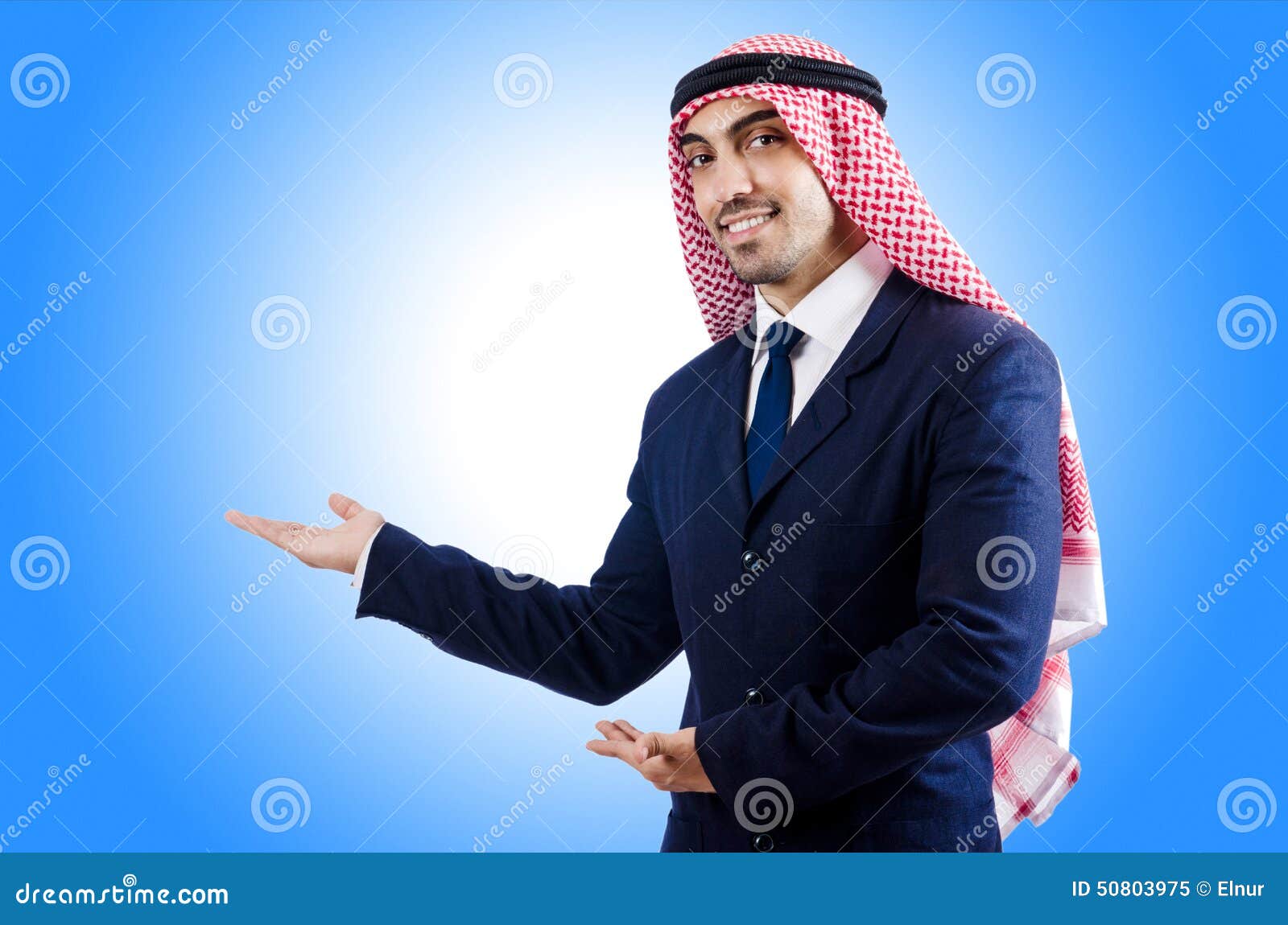 Arab businessman stock image. Image of asian, portfolio - 50803975
