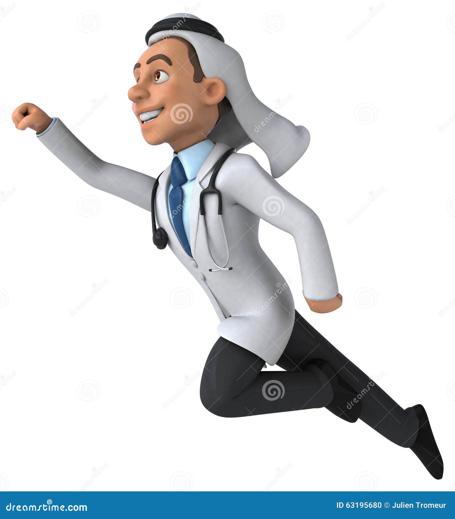 Arab doctor stock illustration. Illustration of doctors - 63195680