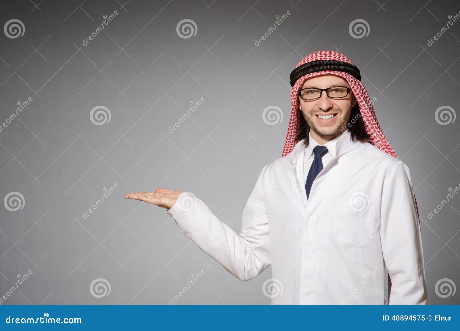 Arab doctor stock image. Image of doctor, occupation - 40894575