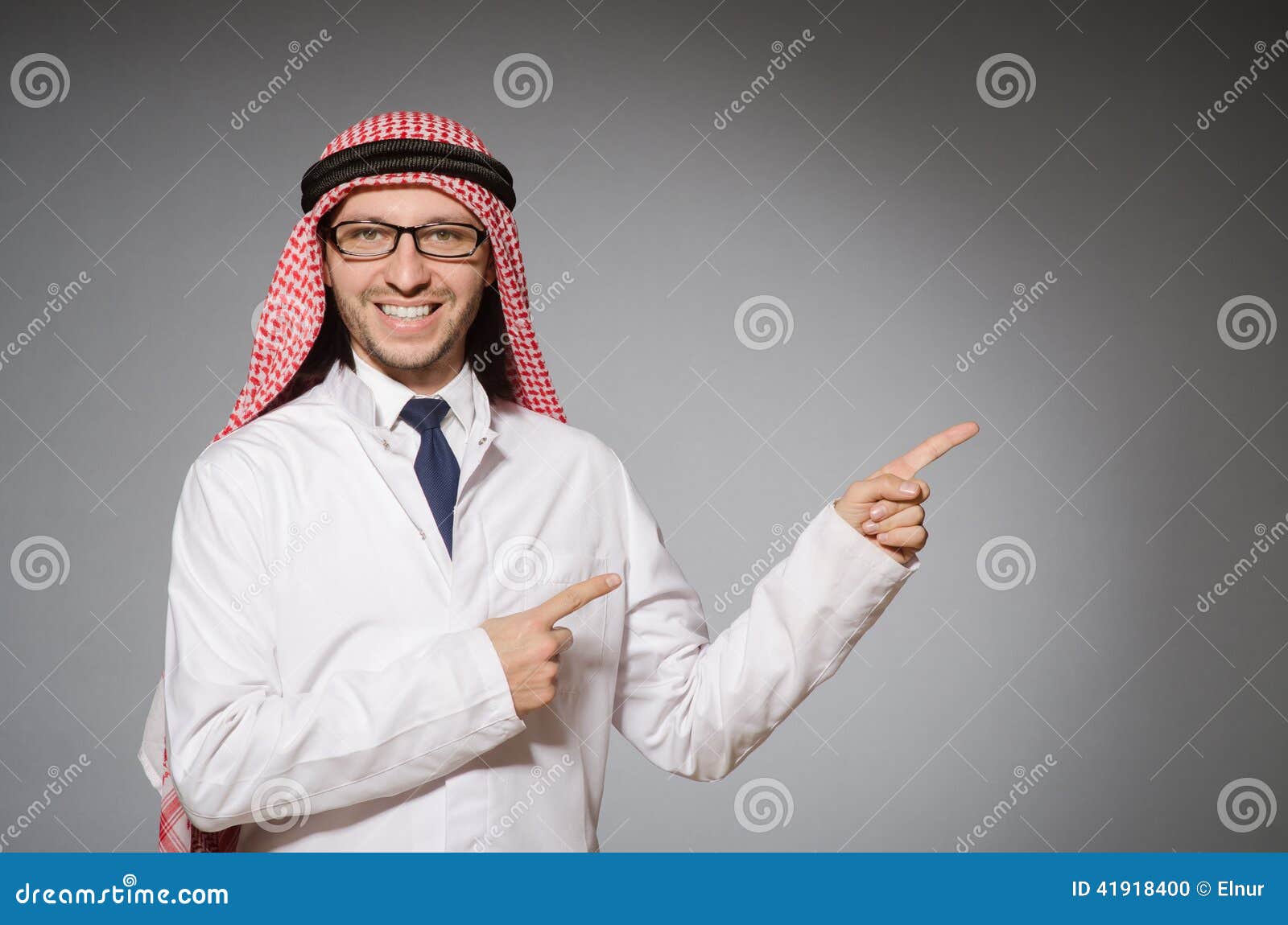 Arab doctor in diversity stock photo. Image of business - 41918400