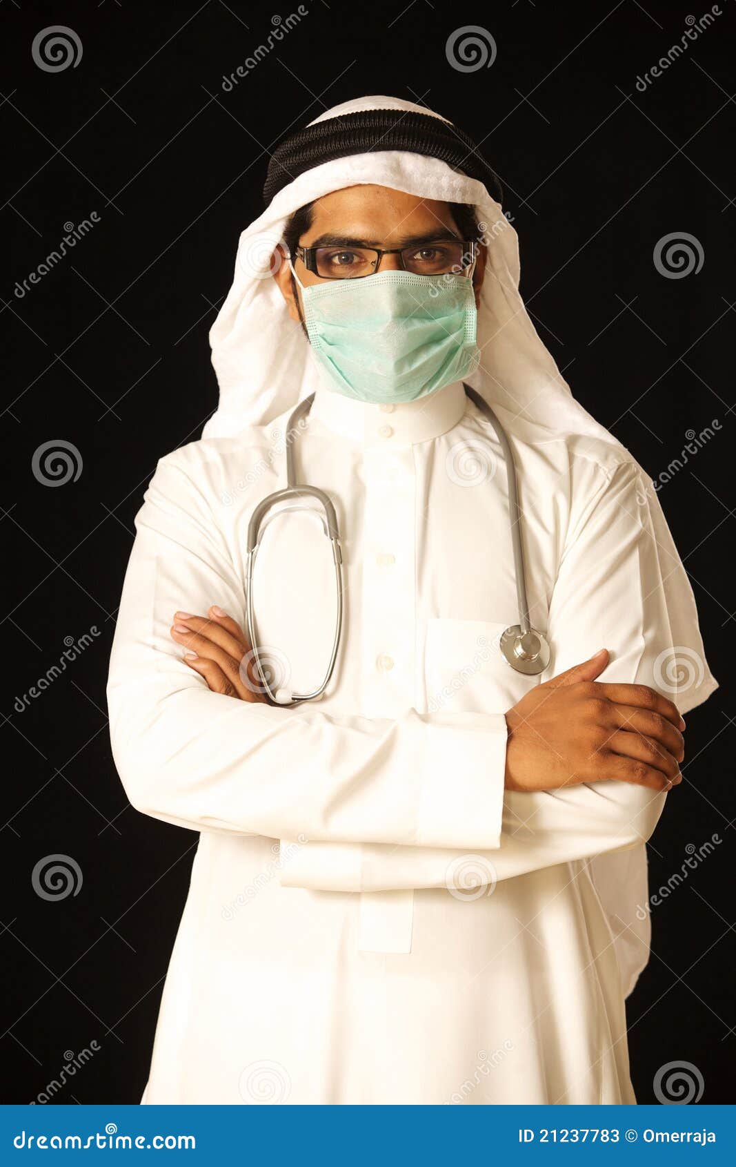 Arab doctor surgeon stock image. Image of arabia, saudi - 21237783