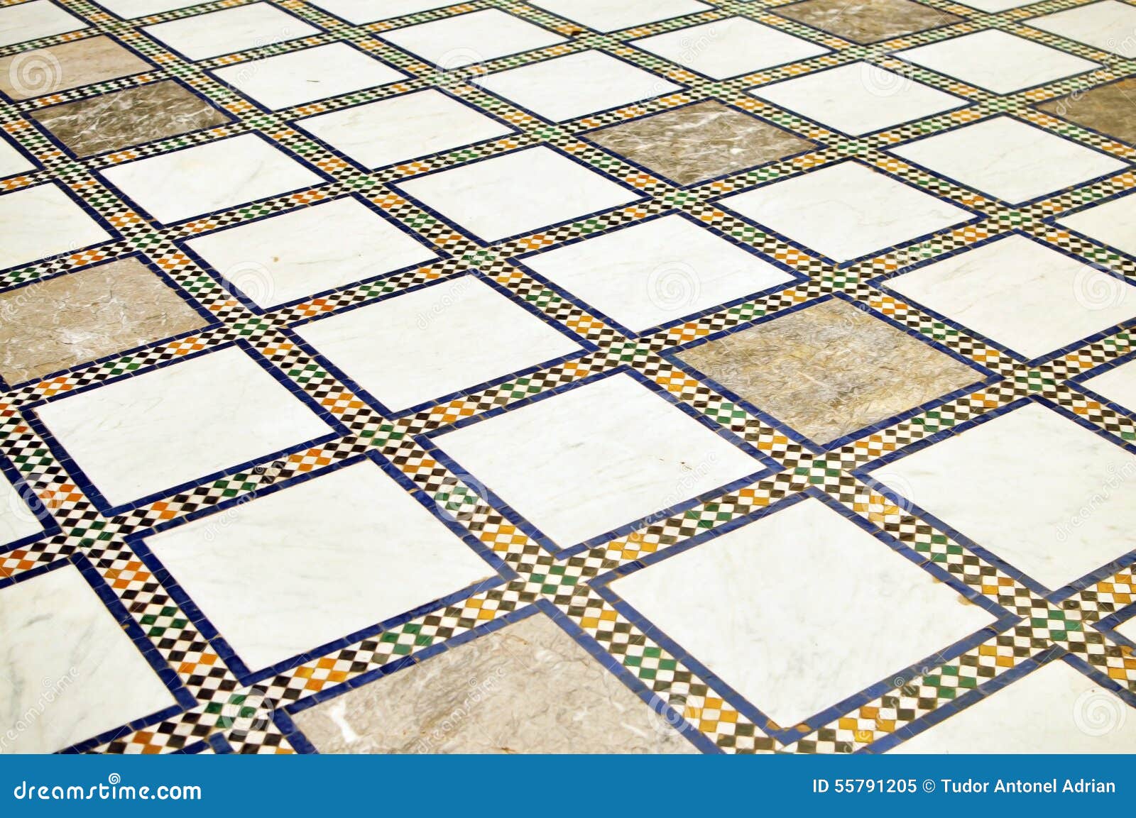 Arab floor stock image. Image of geometry, marrakech - 55791205