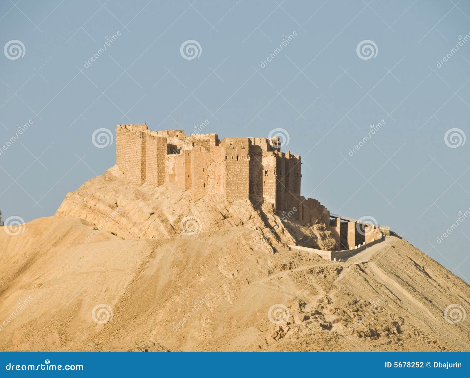 Arab fortress stock photo. Image of blue, asia, high, republic - 5678252