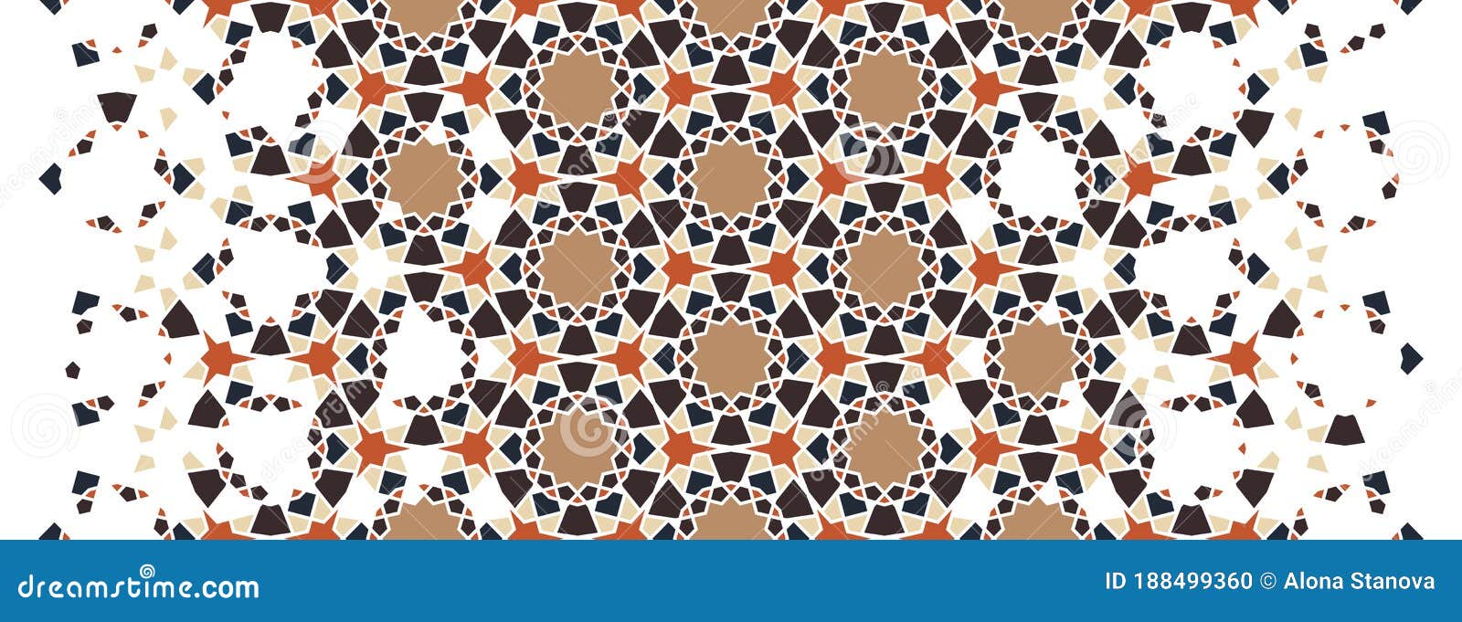 Arab Geometric Flower Star Vector Pattern, Border, Texture, Wallpaper ...