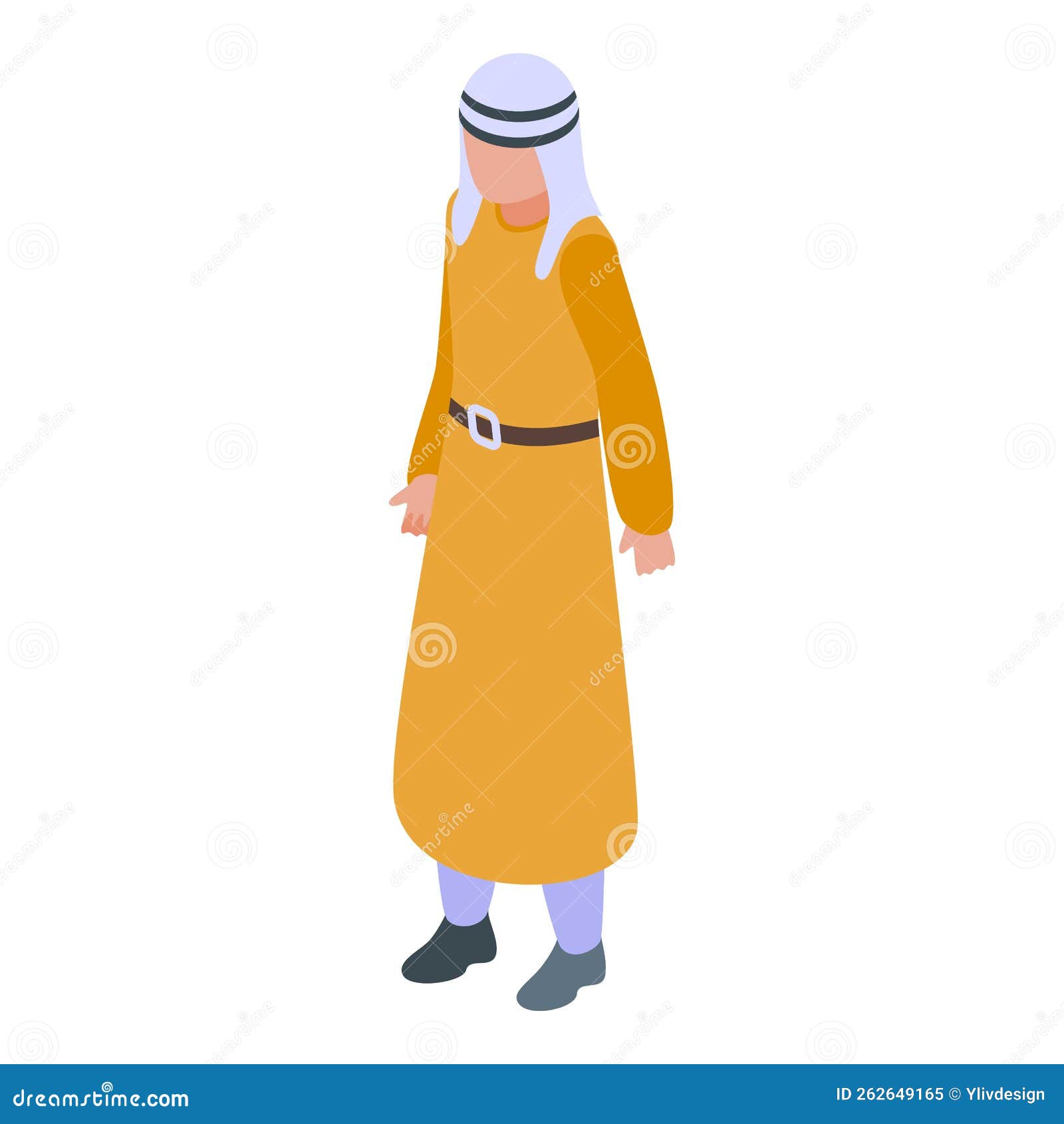 Man Walking In Desert Hit The Big Cactus, Vector Cartoon Stick Figure ...