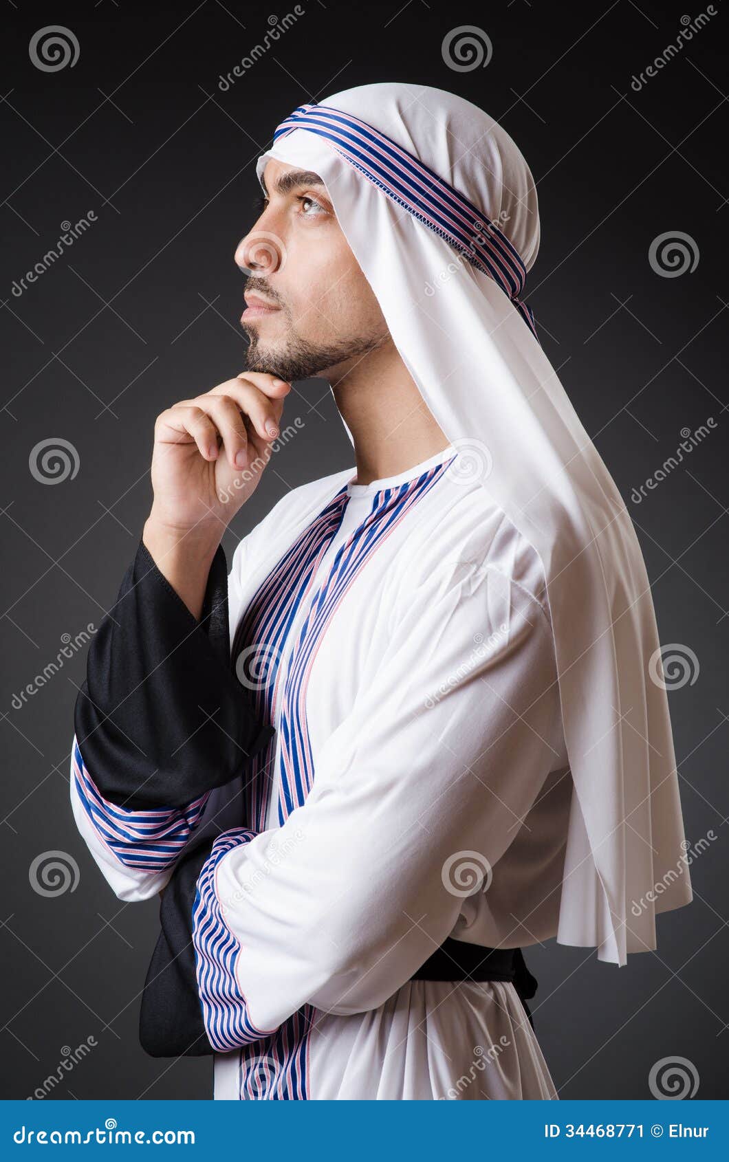 Arab man stock image. Image of diversity, headscarf, arabic - 34468771
