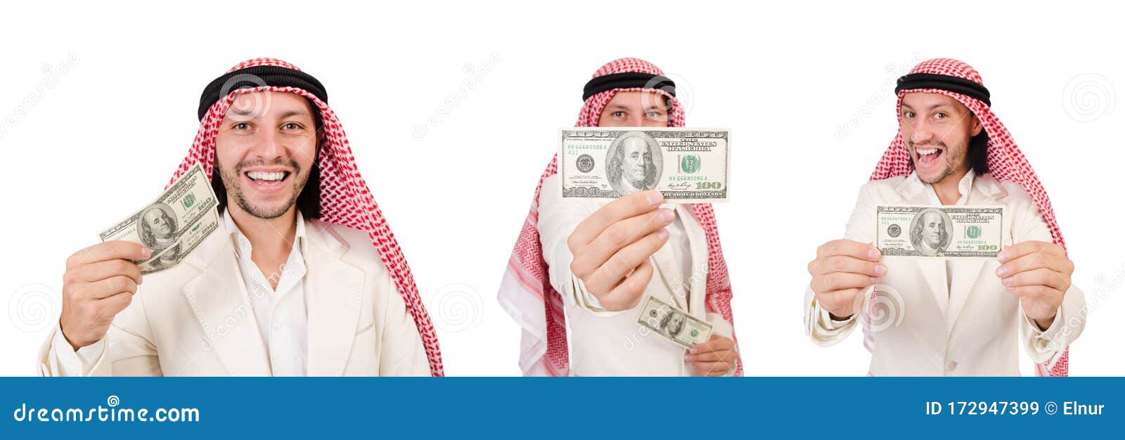 Arab Man in Diversity Concept Stock Image - Image of dollars, composite ...