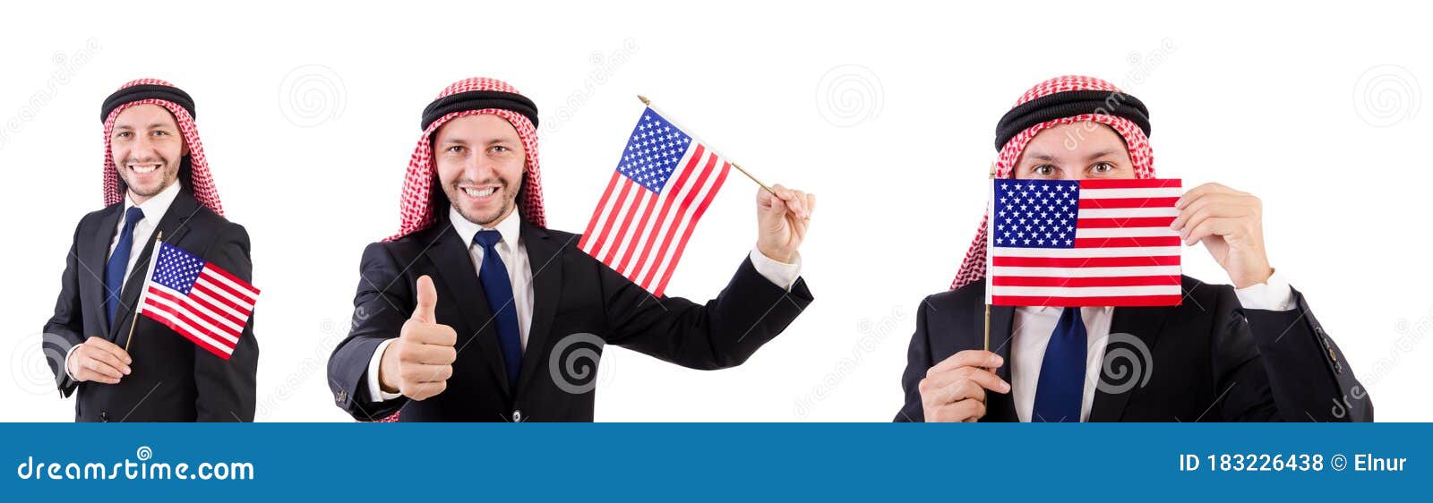 Arab Man in Diversity Concept Stock Photo - Image of headscarf ...