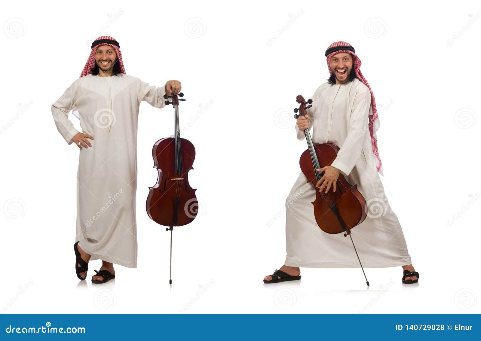 The Arab Man Playing Musical Instrument Stock Photo - Image of concerto ...