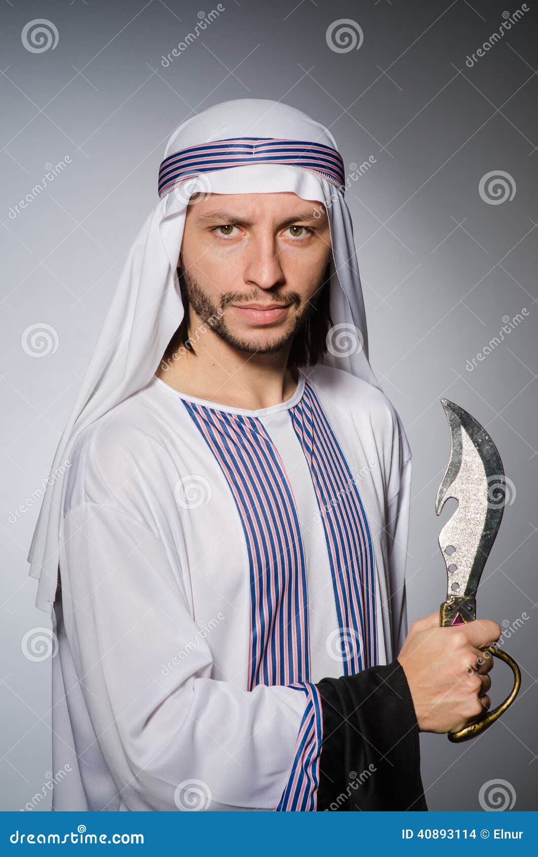 Arab man stock photo. Image of dishdasha, eastern, ethnic - 40893114