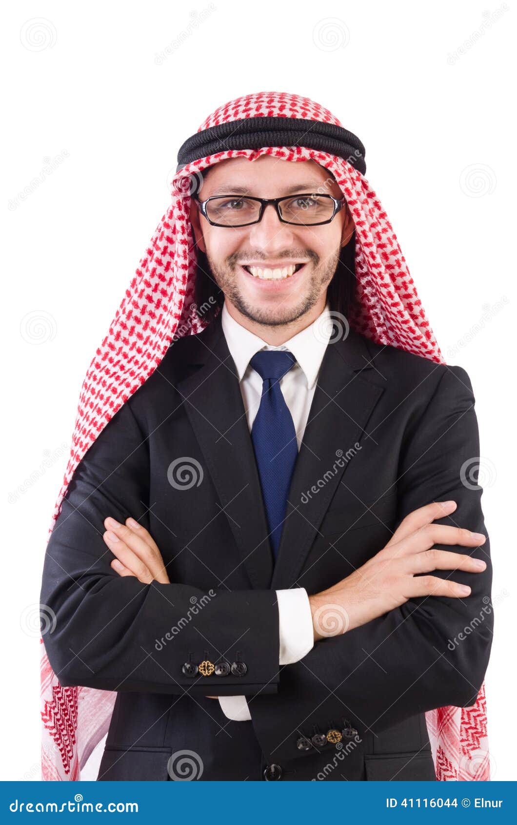 Arab man stock photo. Image of middle, expression, eyeglasses - 41116044