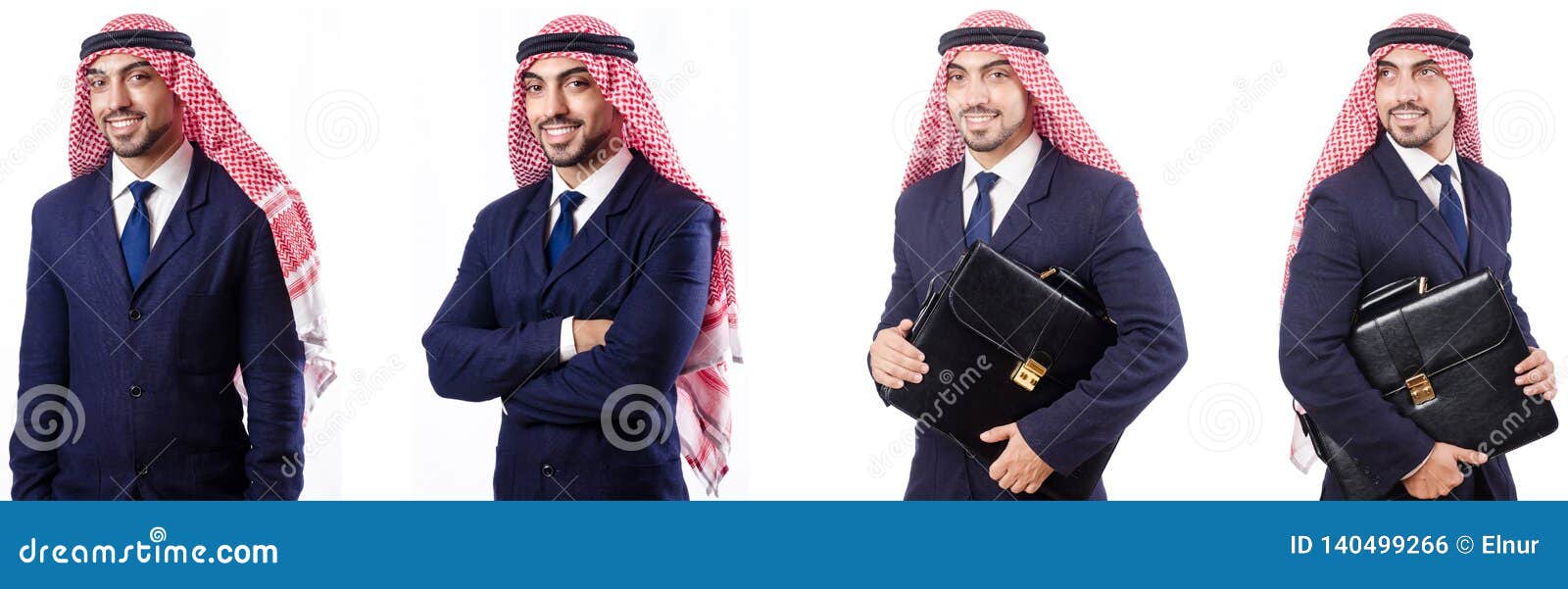 The Arab Man in Suit Isolated on White Stock Photo - Image of bohra ...