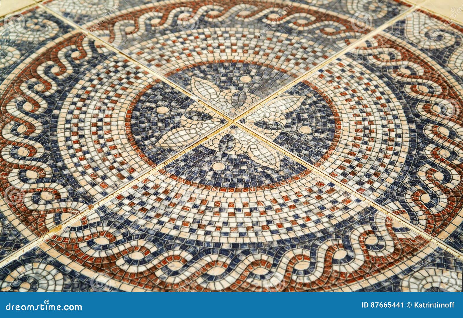 Arab mosaic floor stock image. Image of islamic, ceramic - 87665441