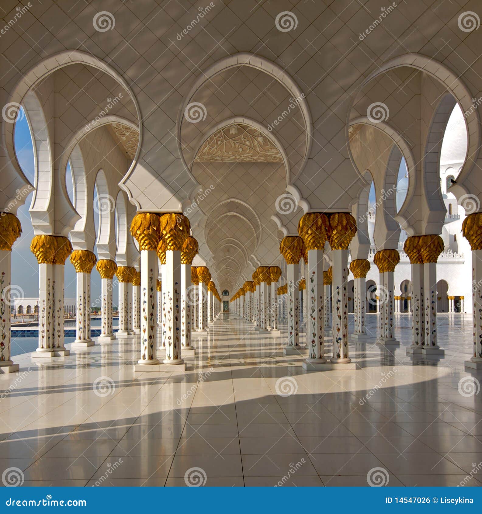 Arab mosque stock photo. Image of floral, built, middle - 14547026