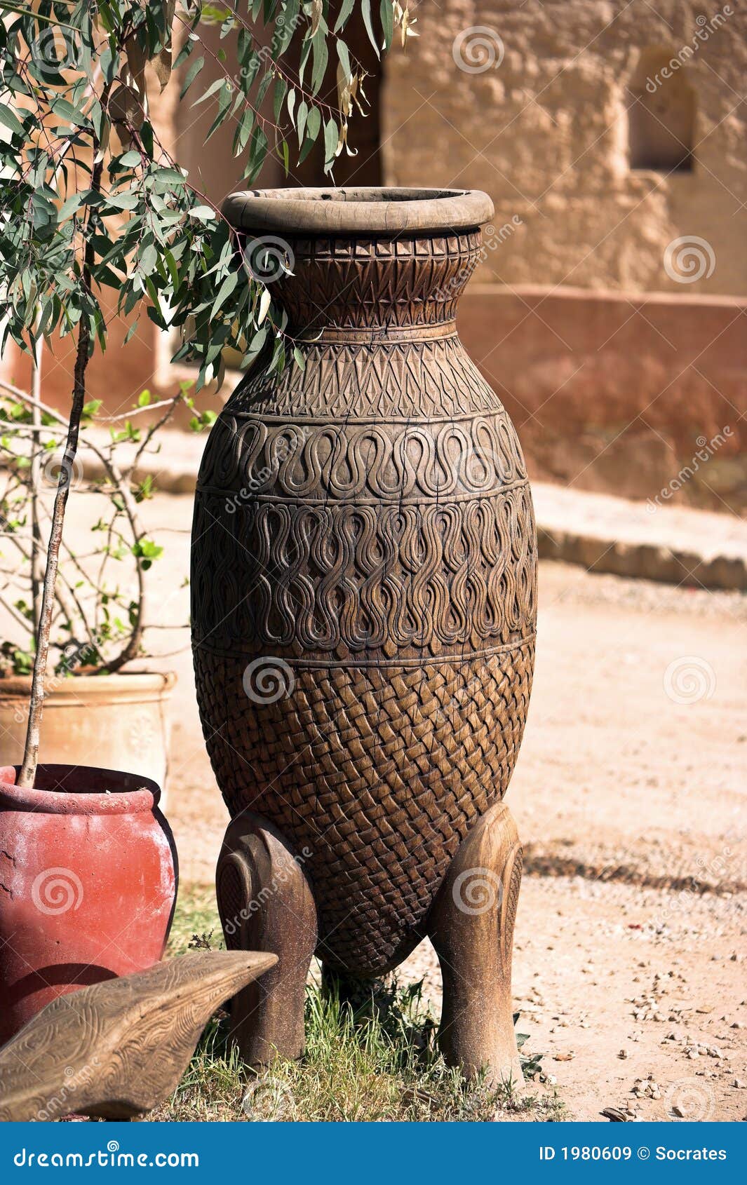 Arab pitcher (water) stock image. Image of black, east - 1980609