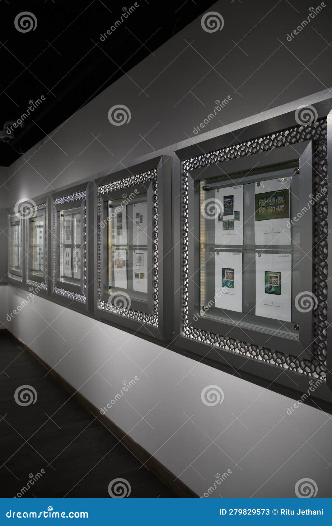 Arab Postal Stamps Museum in Doha, Qatar Editorial Stock Photo - Image ...